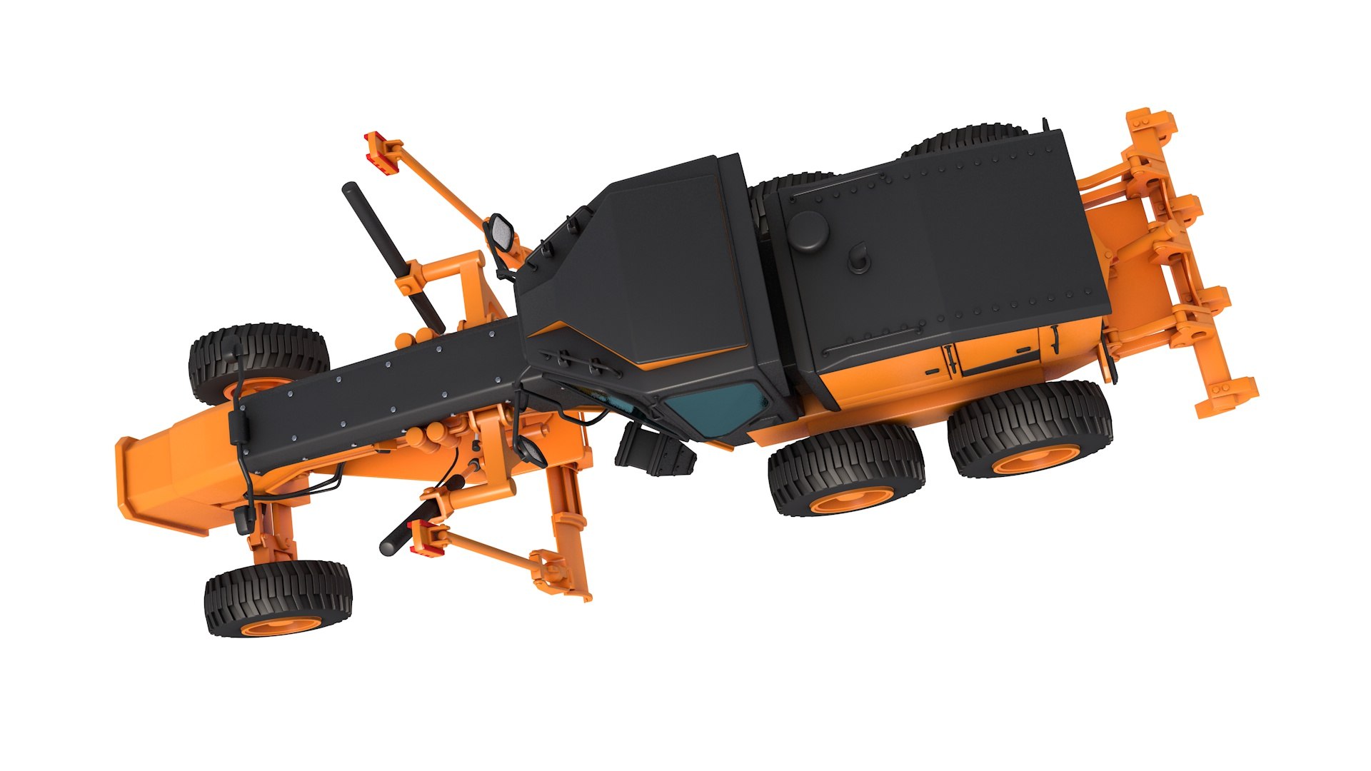 Road Motor Grader 3D Model - TurboSquid 2129081