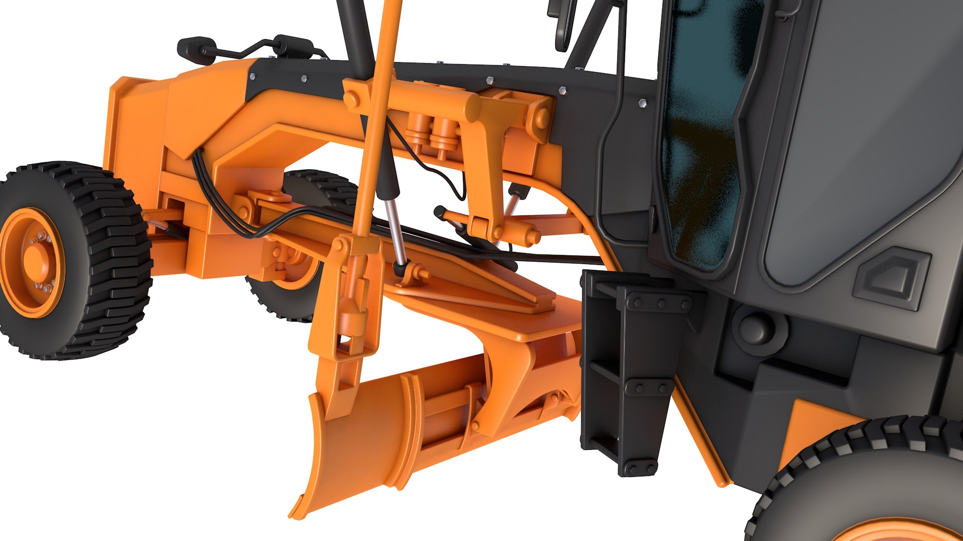 Road Motor Grader 3D Model - TurboSquid 2129081