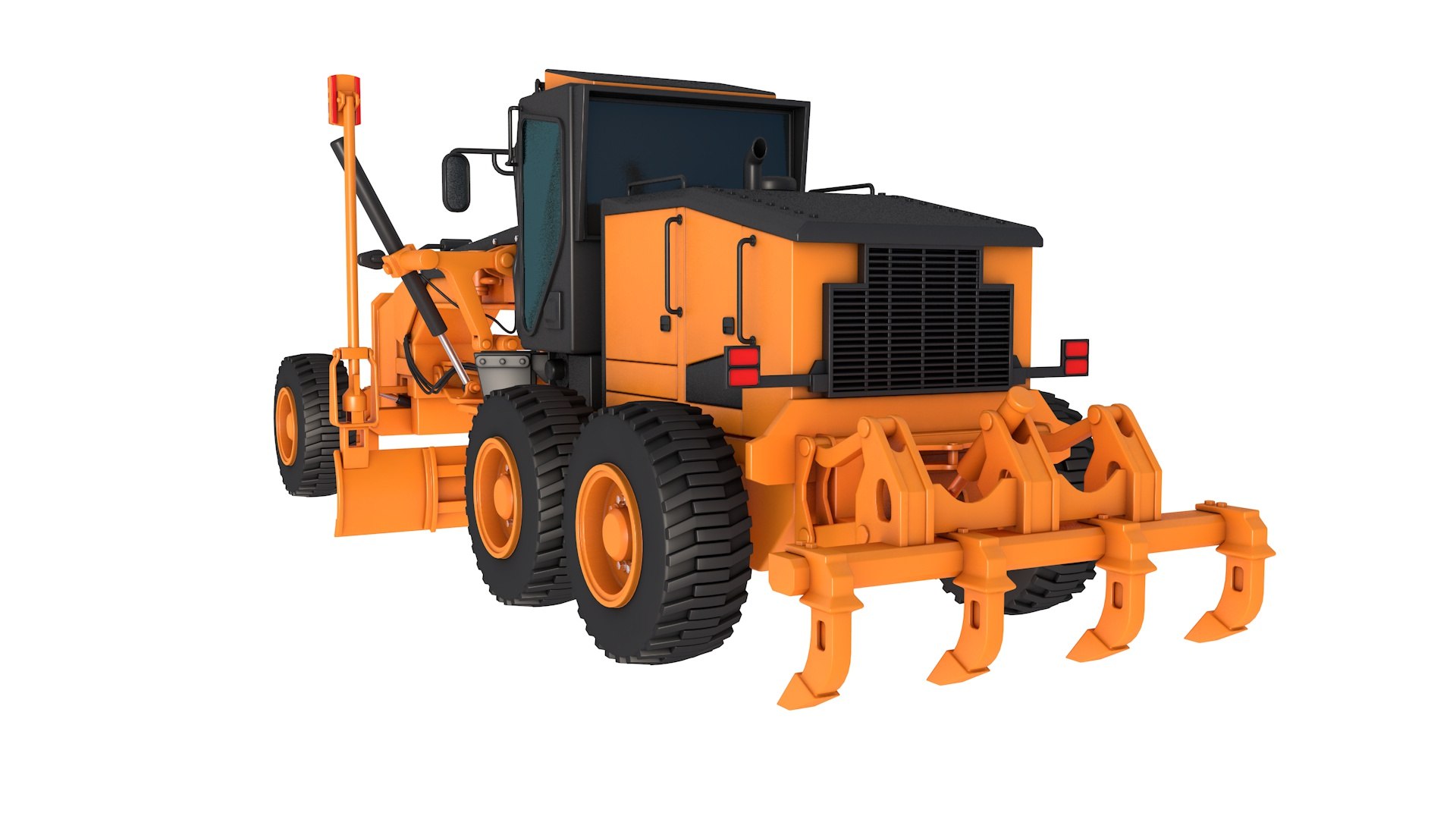 Road Motor Grader 3D Model - TurboSquid 2129081
