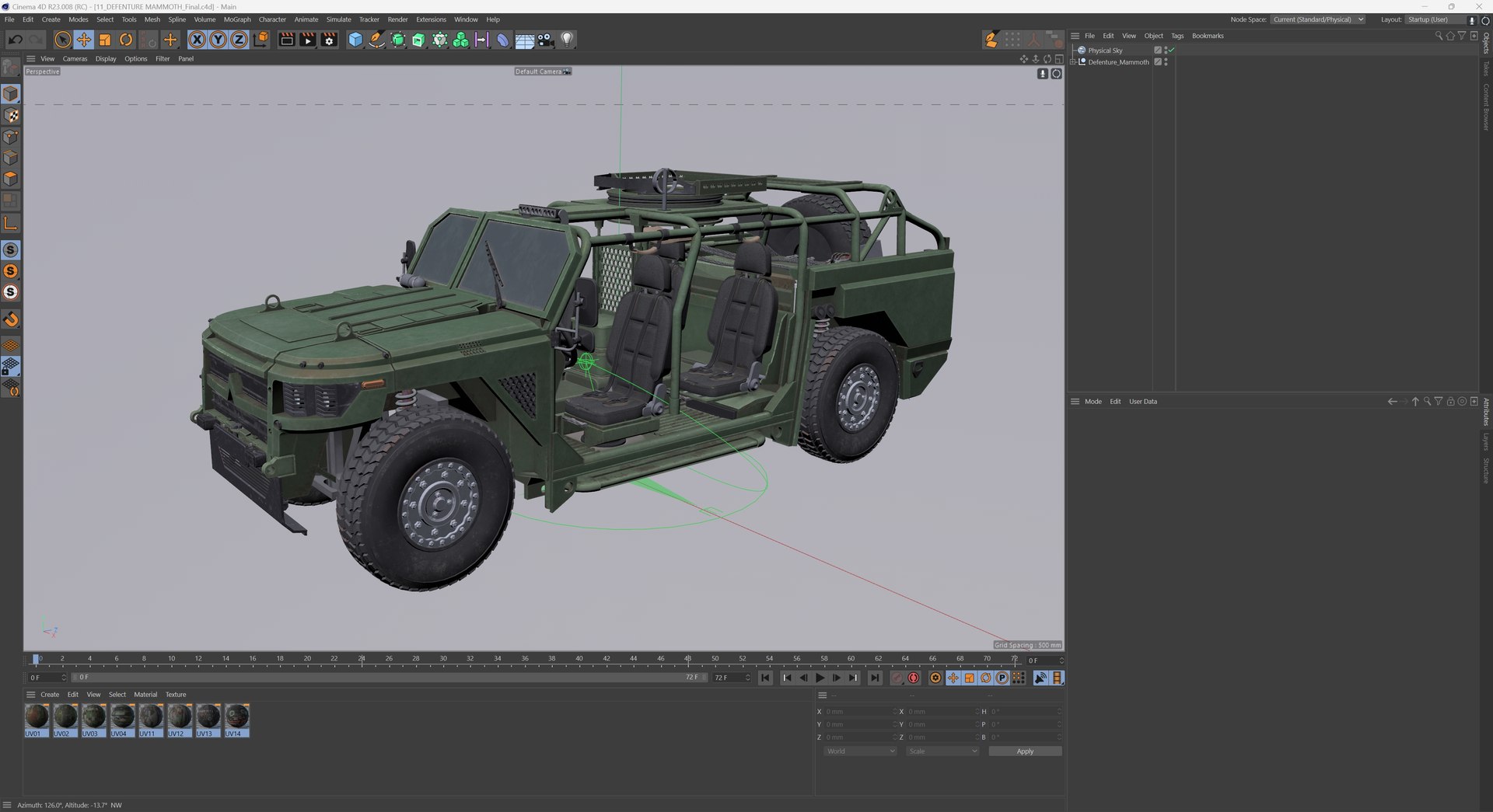Defenture Mammoth Military Combat 3D Model - TurboSquid 2241227