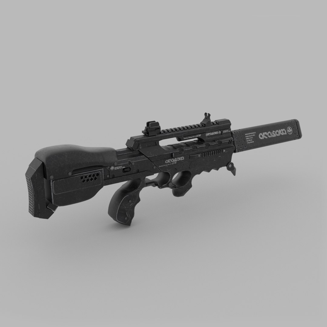 Gun 3D Model - TurboSquid 2086417