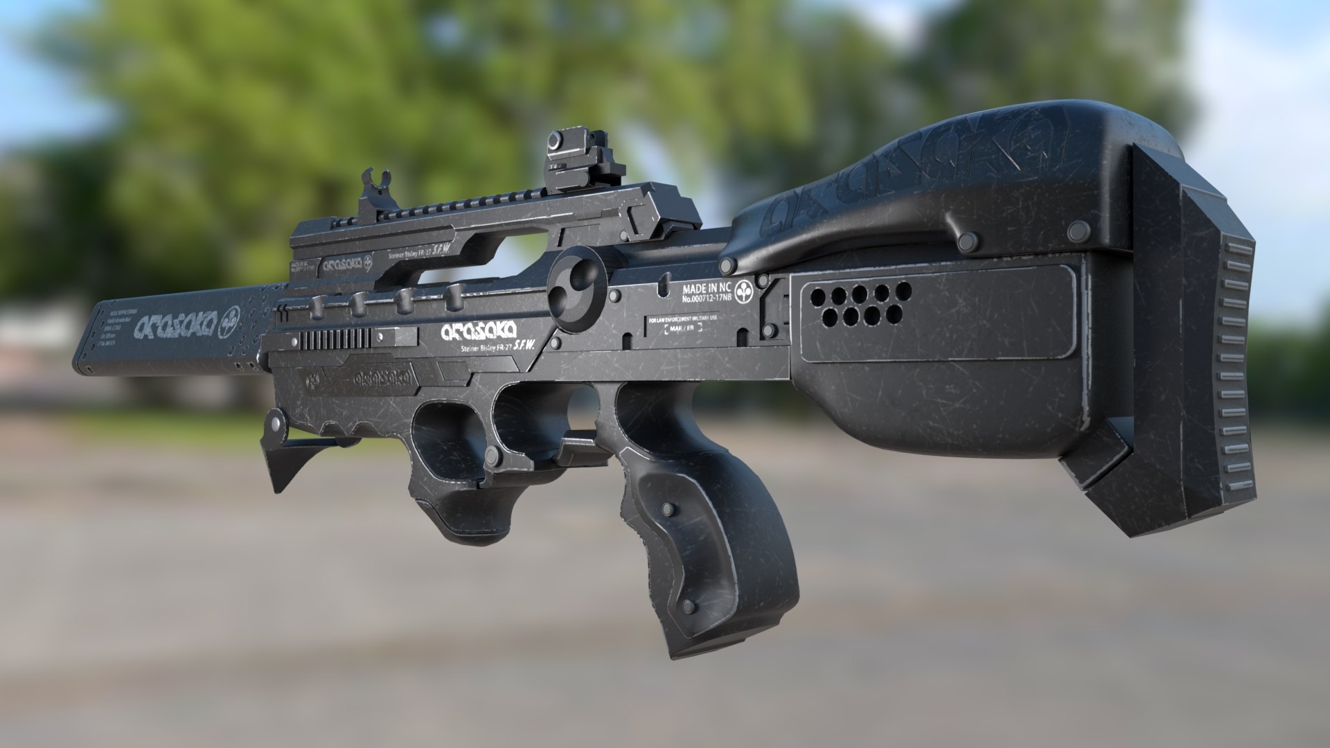 Gun 3D Model - TurboSquid 2086417