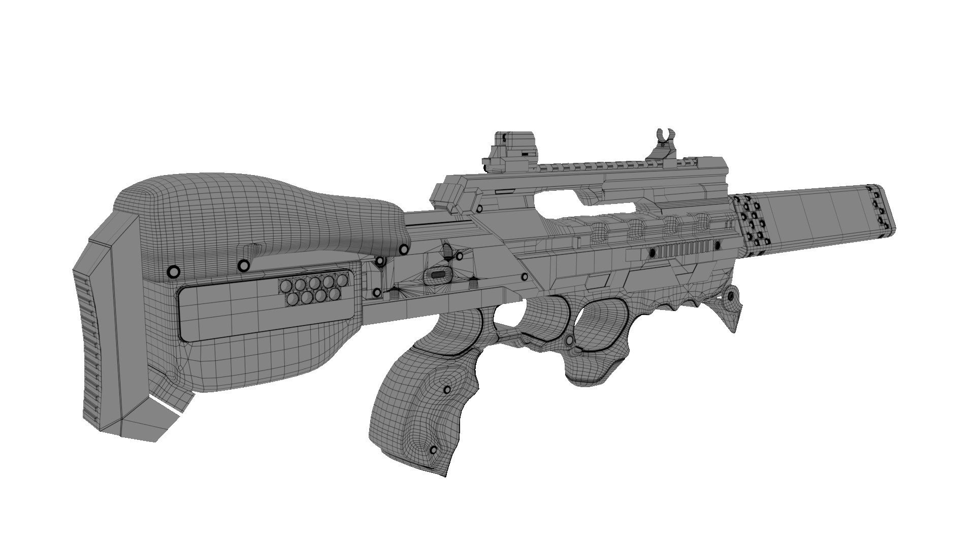 Gun 3D Model - TurboSquid 2086417