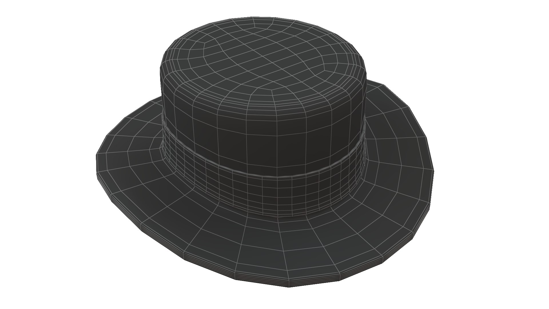 3D Top Hat PBR - TurboSquid 2435506