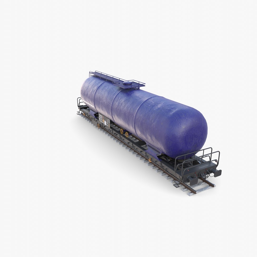 3D CFR Tanker Rail Car V2 - TurboSquid 2225579