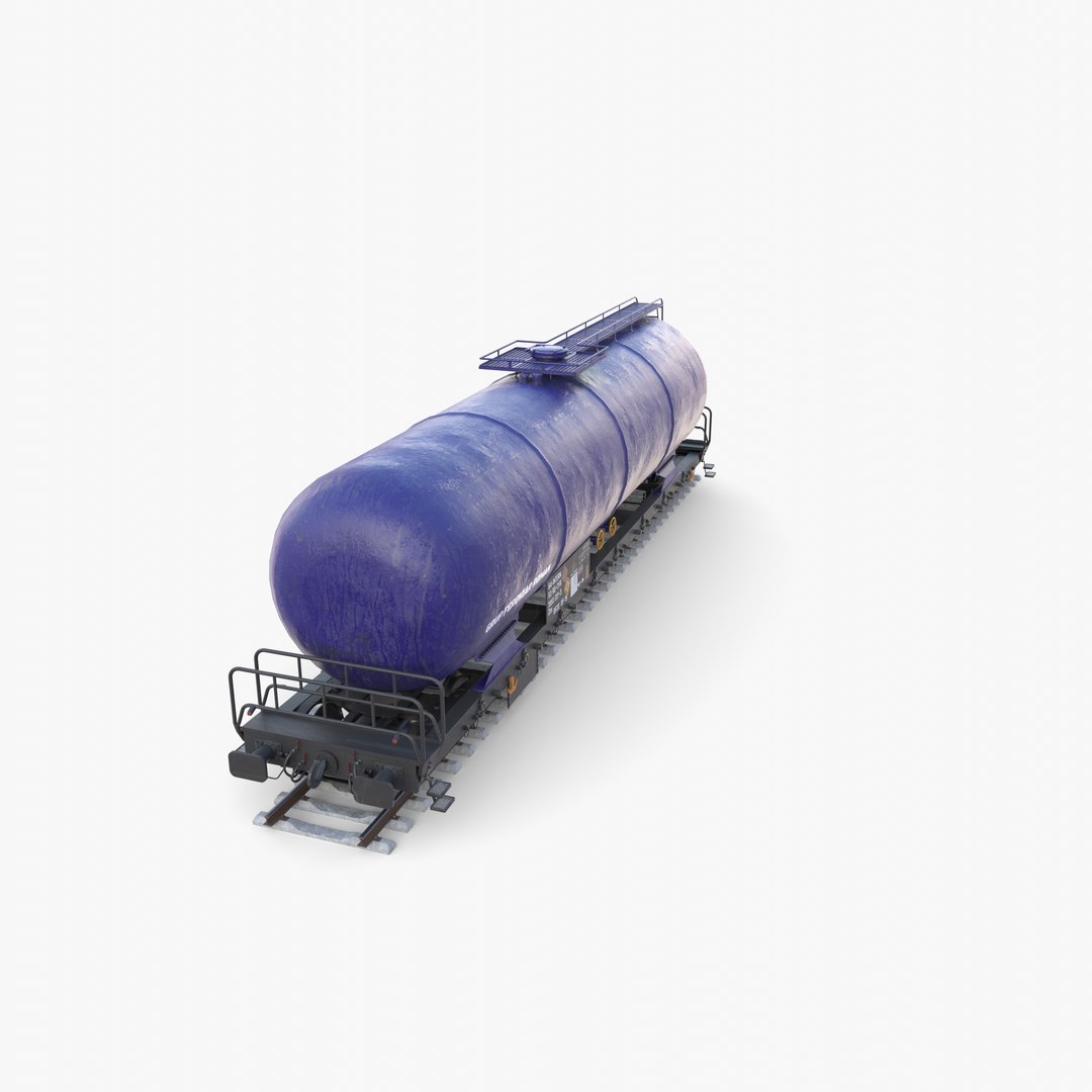 3D CFR Tanker Rail Car V2 - TurboSquid 2225579