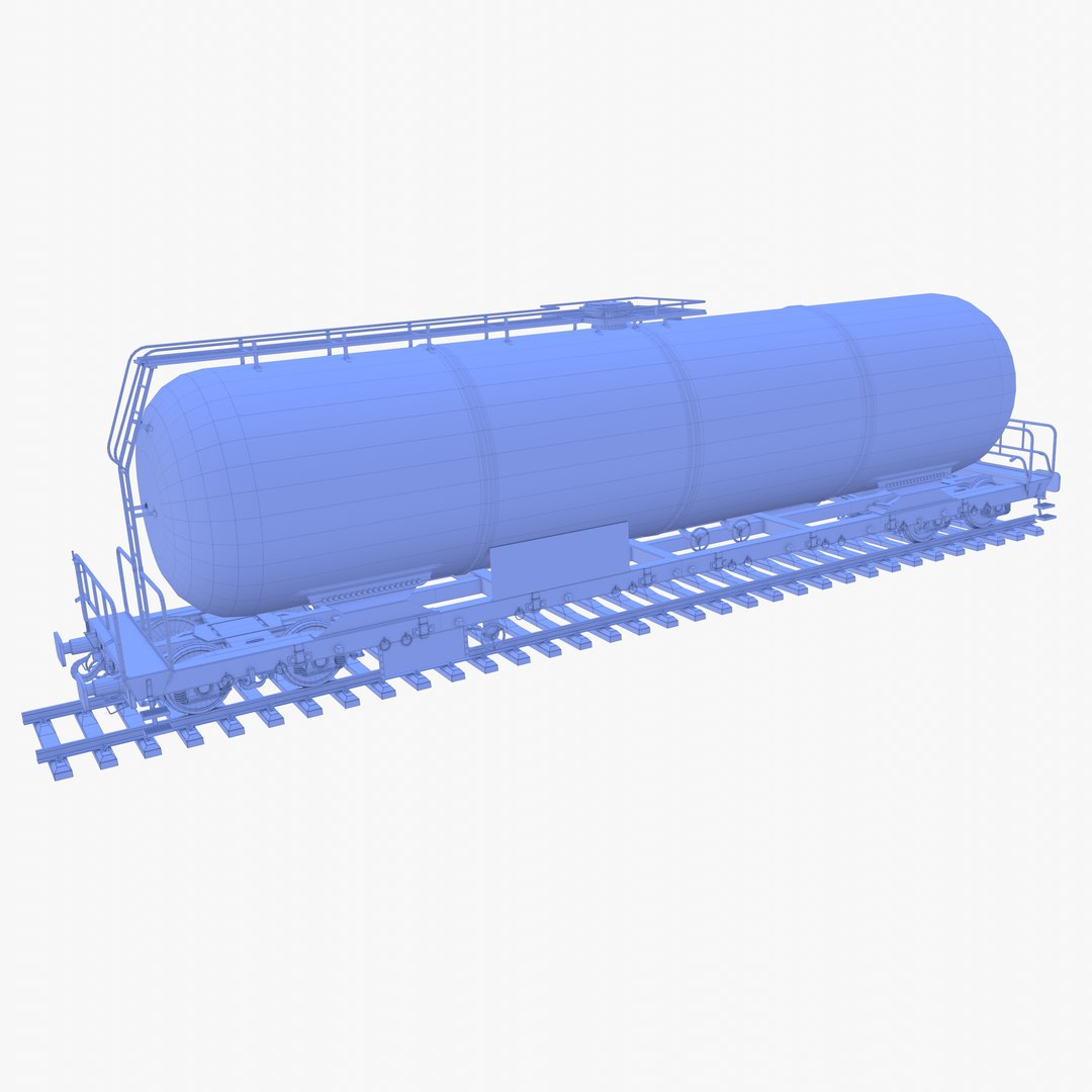 3D CFR Tanker Rail Car V2 - TurboSquid 2225579