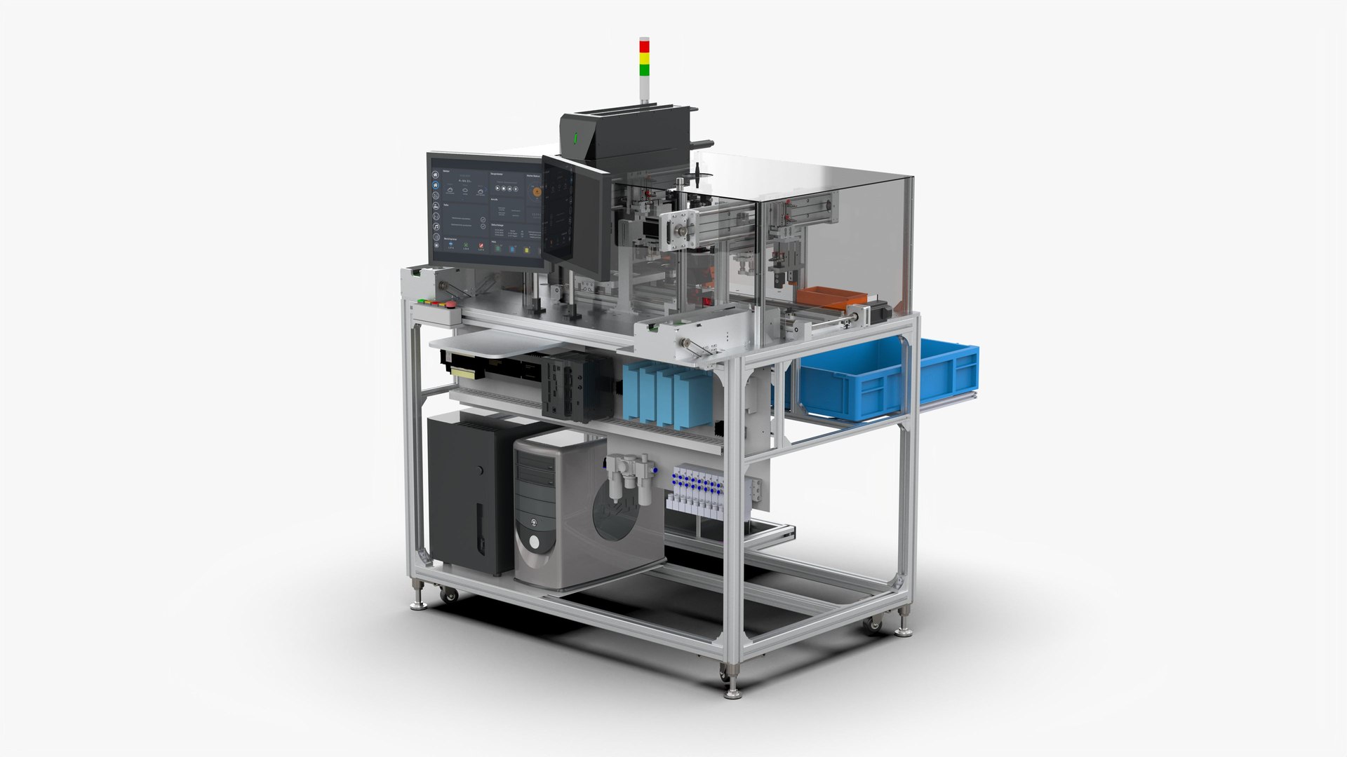 3D Marking Visual Inspection Machine - TurboSquid 2048851