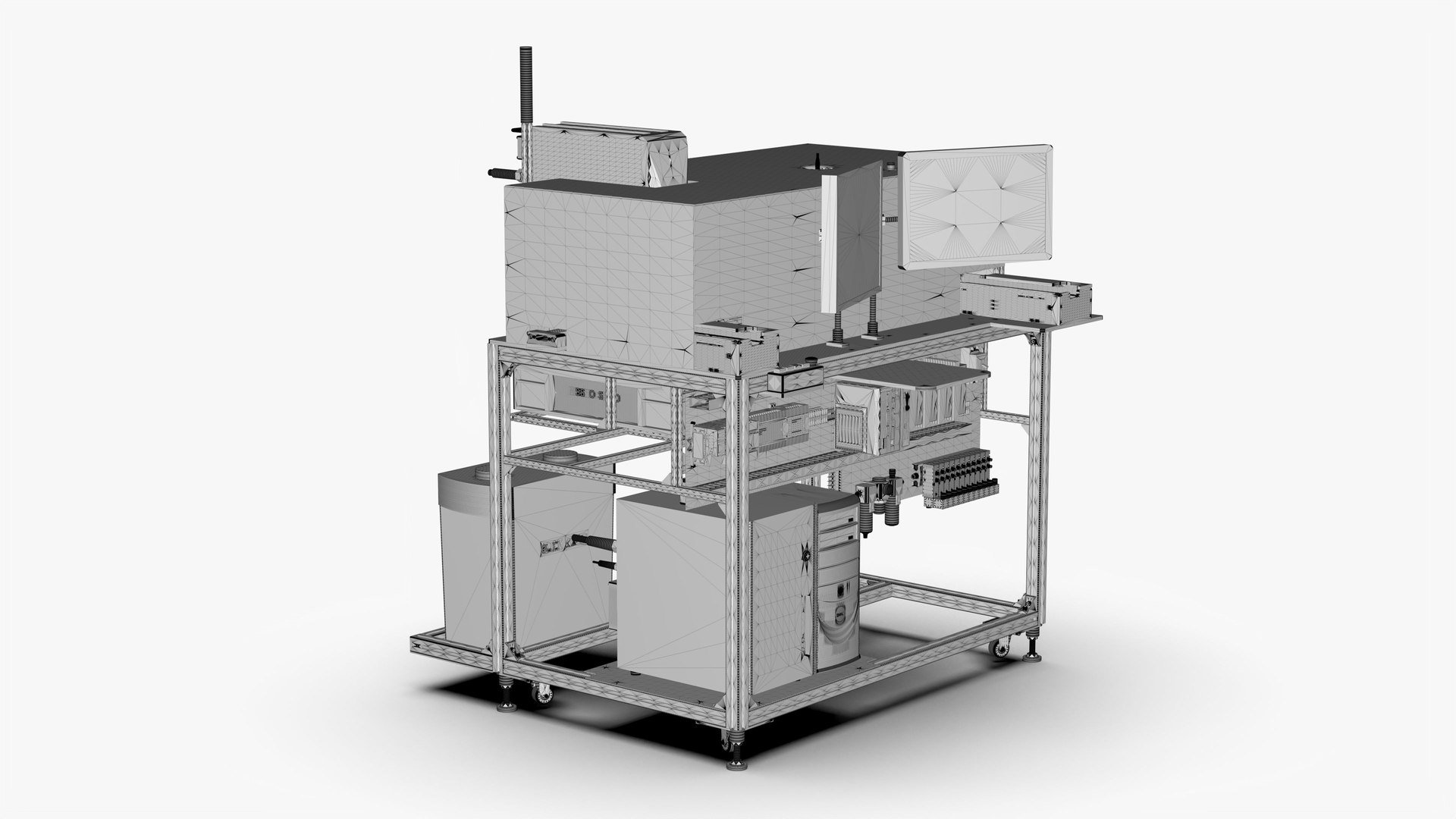 3D Marking Visual Inspection Machine - TurboSquid 2048851