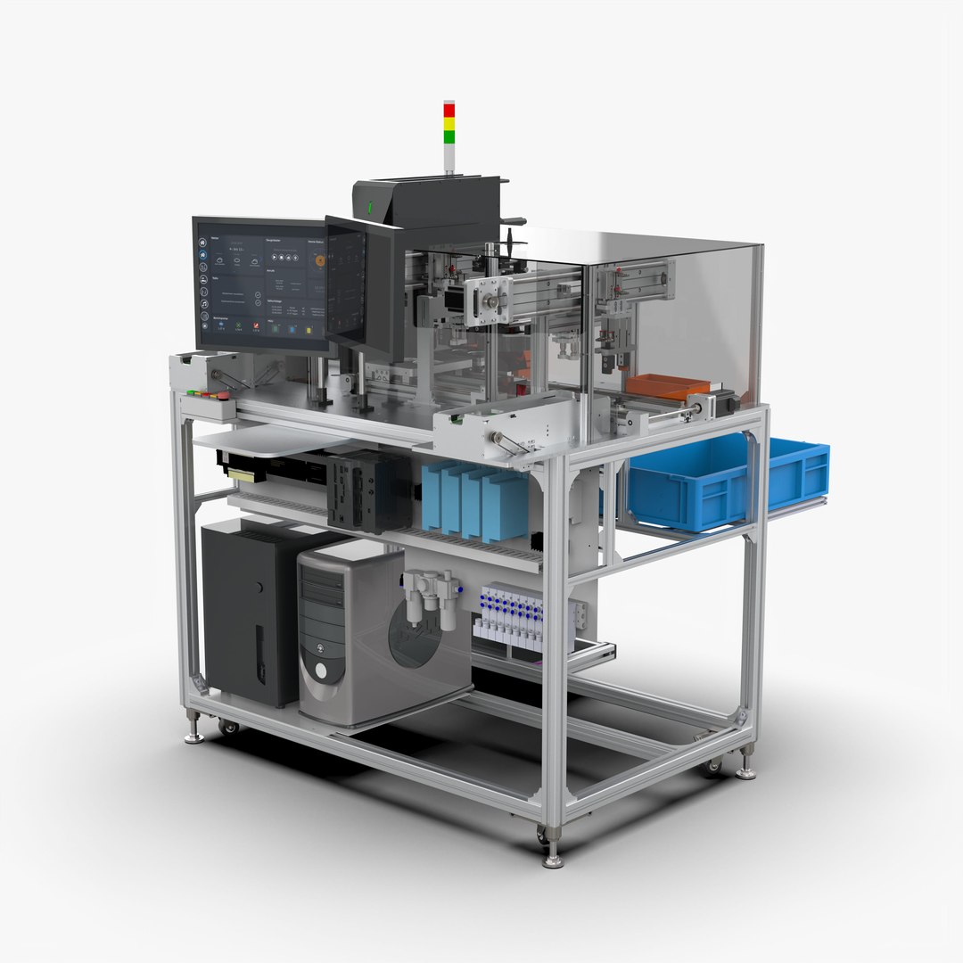 3D Marking Visual Inspection Machine - TurboSquid 2048851