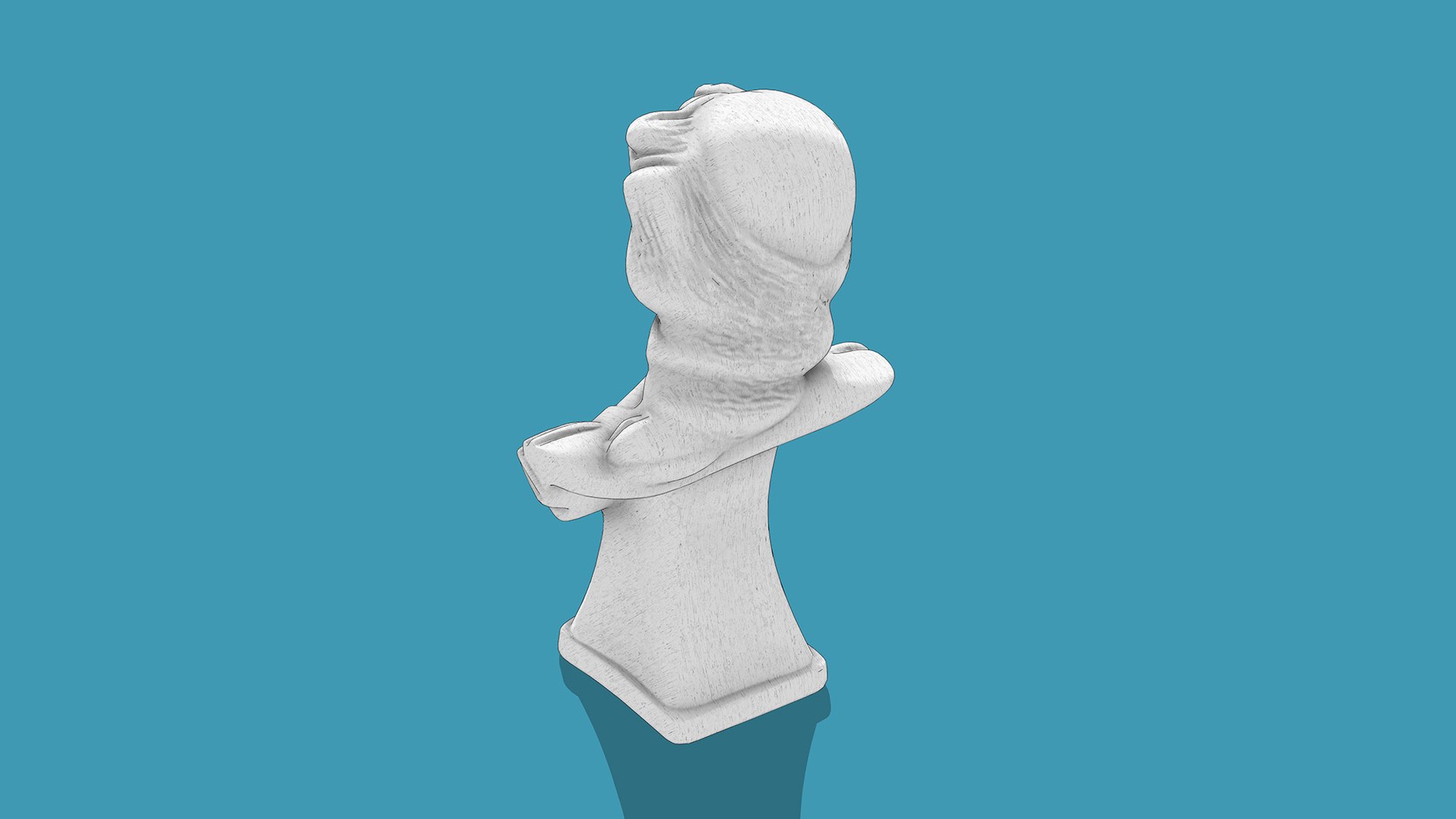Female Bust 3D Model - TurboSquid 2484097