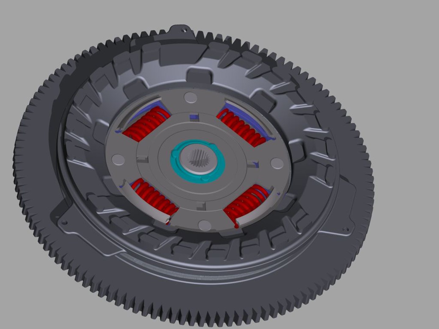 3D Engine Flywheel Clutch Assembly - TurboSquid 1296363