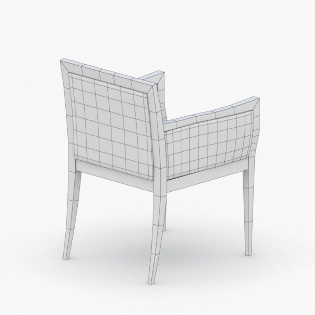 Interior - Armchair Chair Stool 3D Model - TurboSquid 1242323