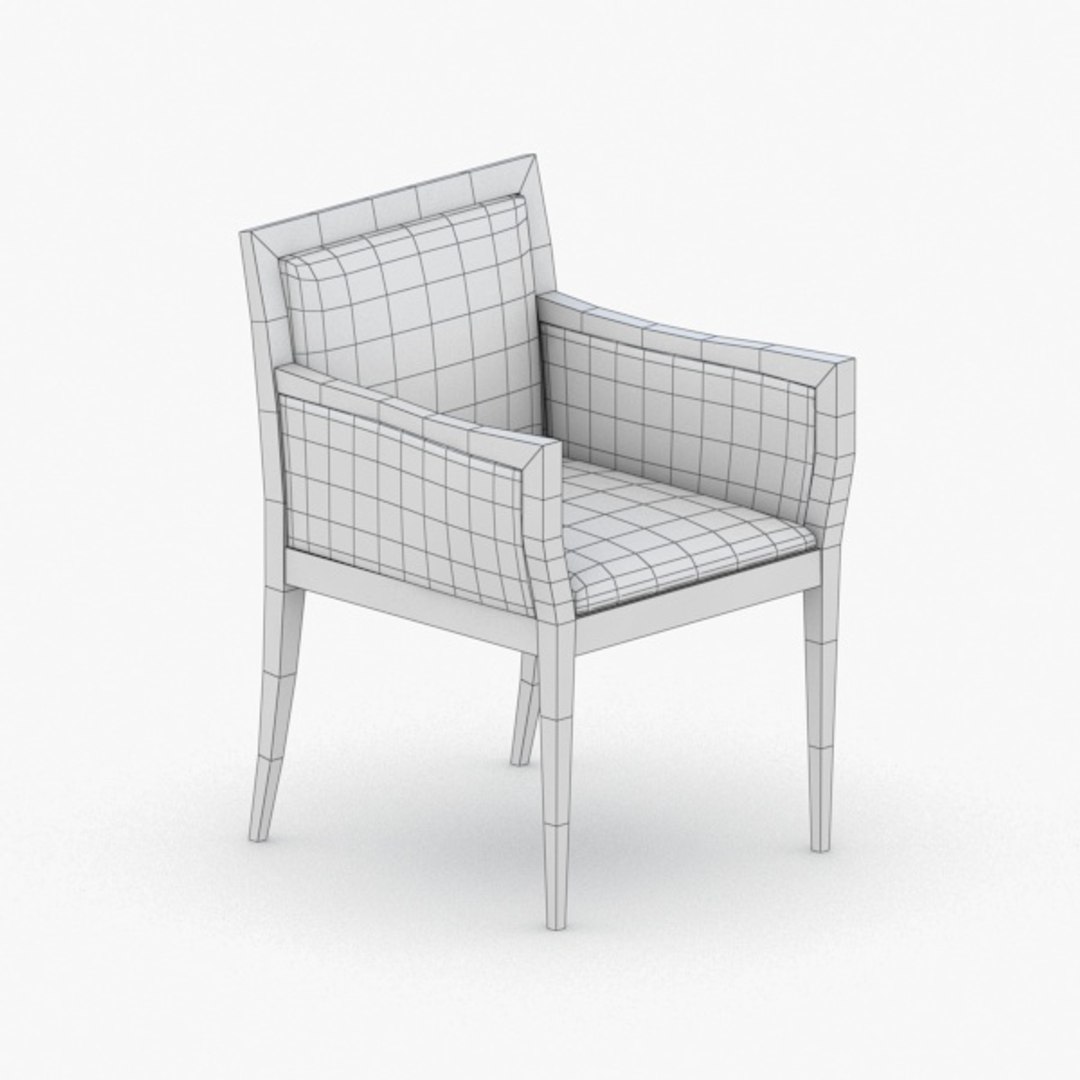 Interior - Armchair Chair Stool 3D Model - TurboSquid 1242323