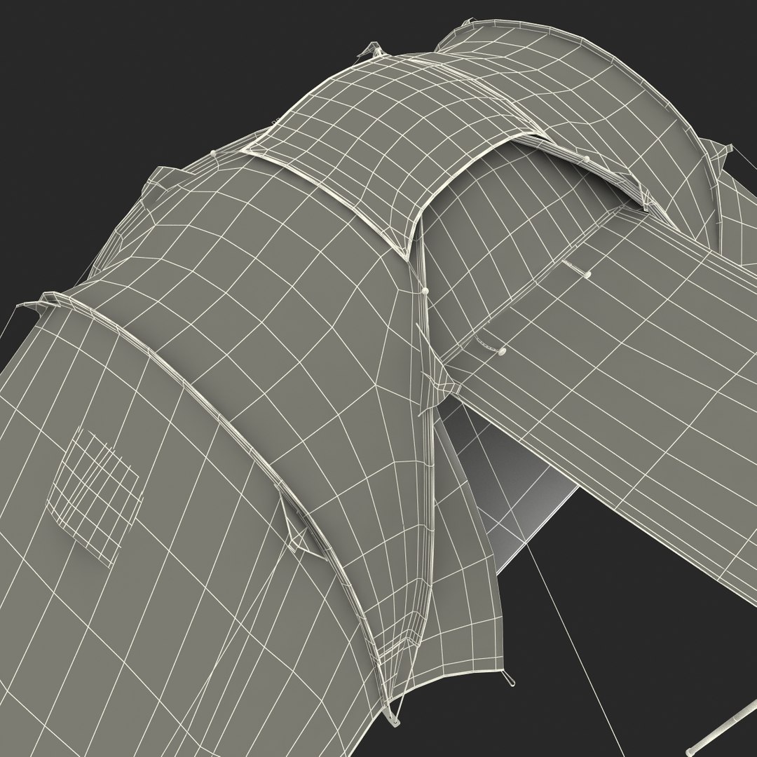 3d Camping Tent 4 Model