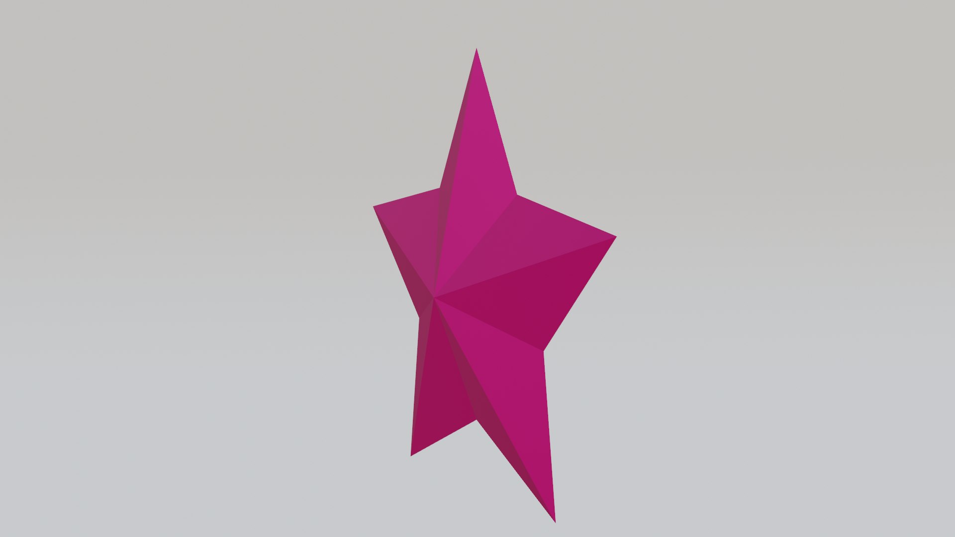 Pink Star 3D Model - TurboSquid 2131809