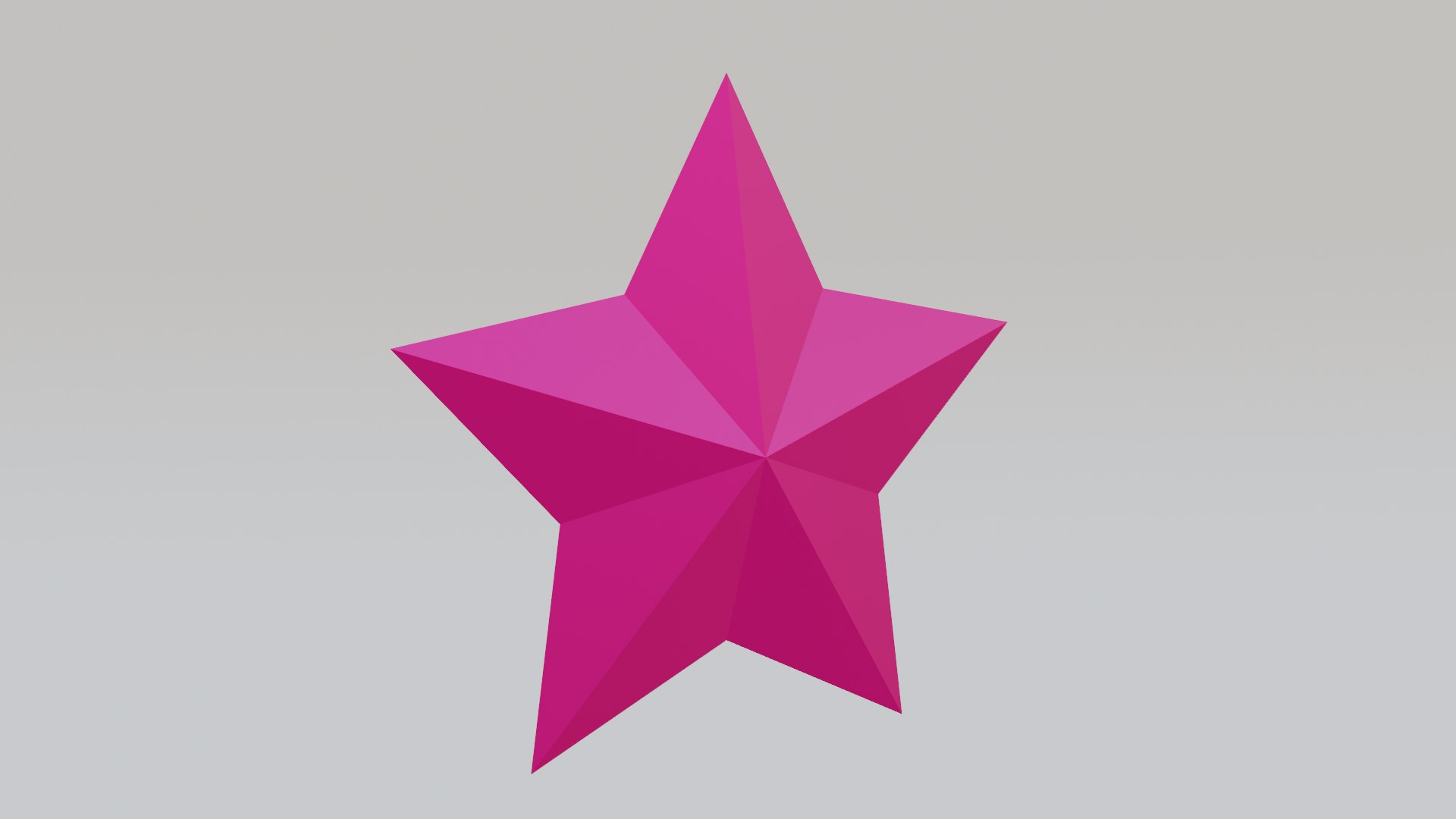 Pink Star 3D Model - TurboSquid 2131809