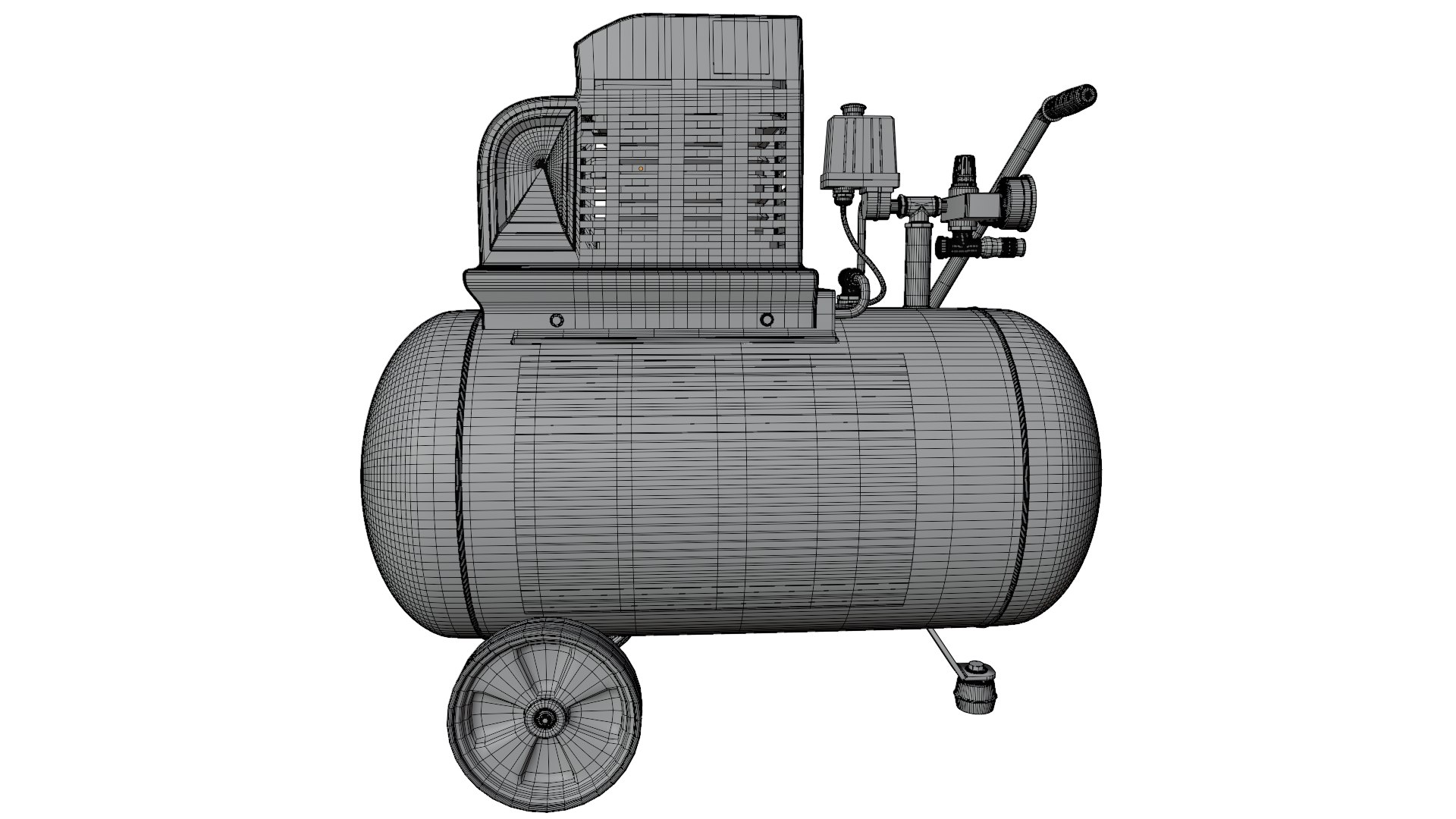 Air Compressor Model - TurboSquid 2519180