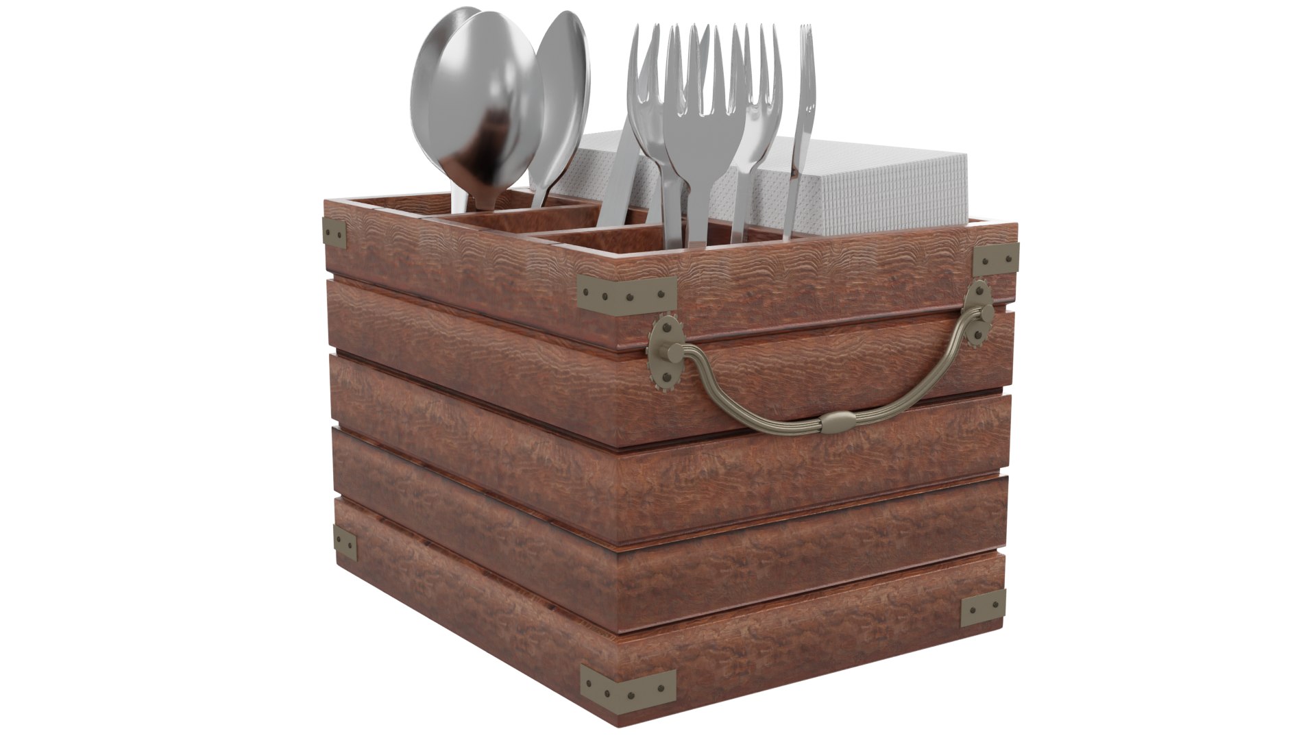 3D Utensil Box - TurboSquid 2233266