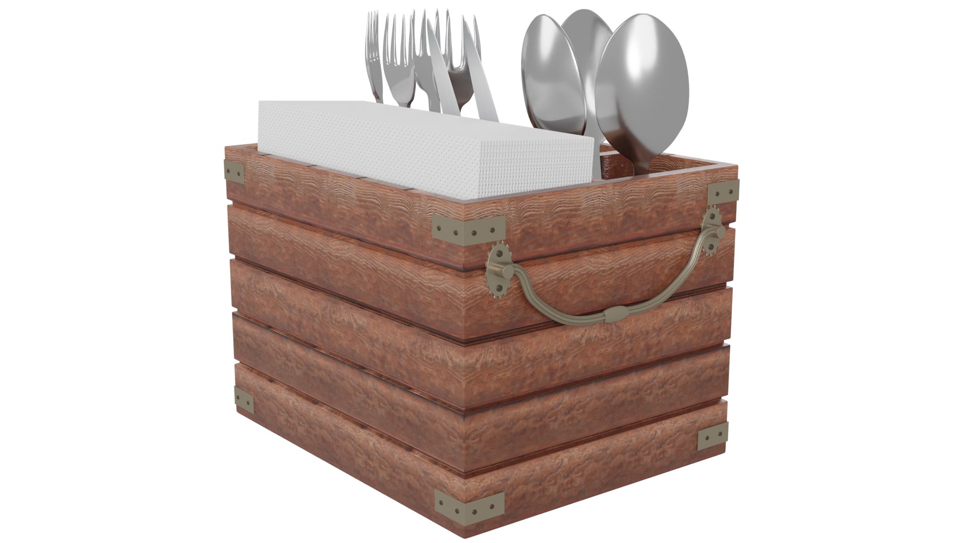 3D Utensil Box - TurboSquid 2233266