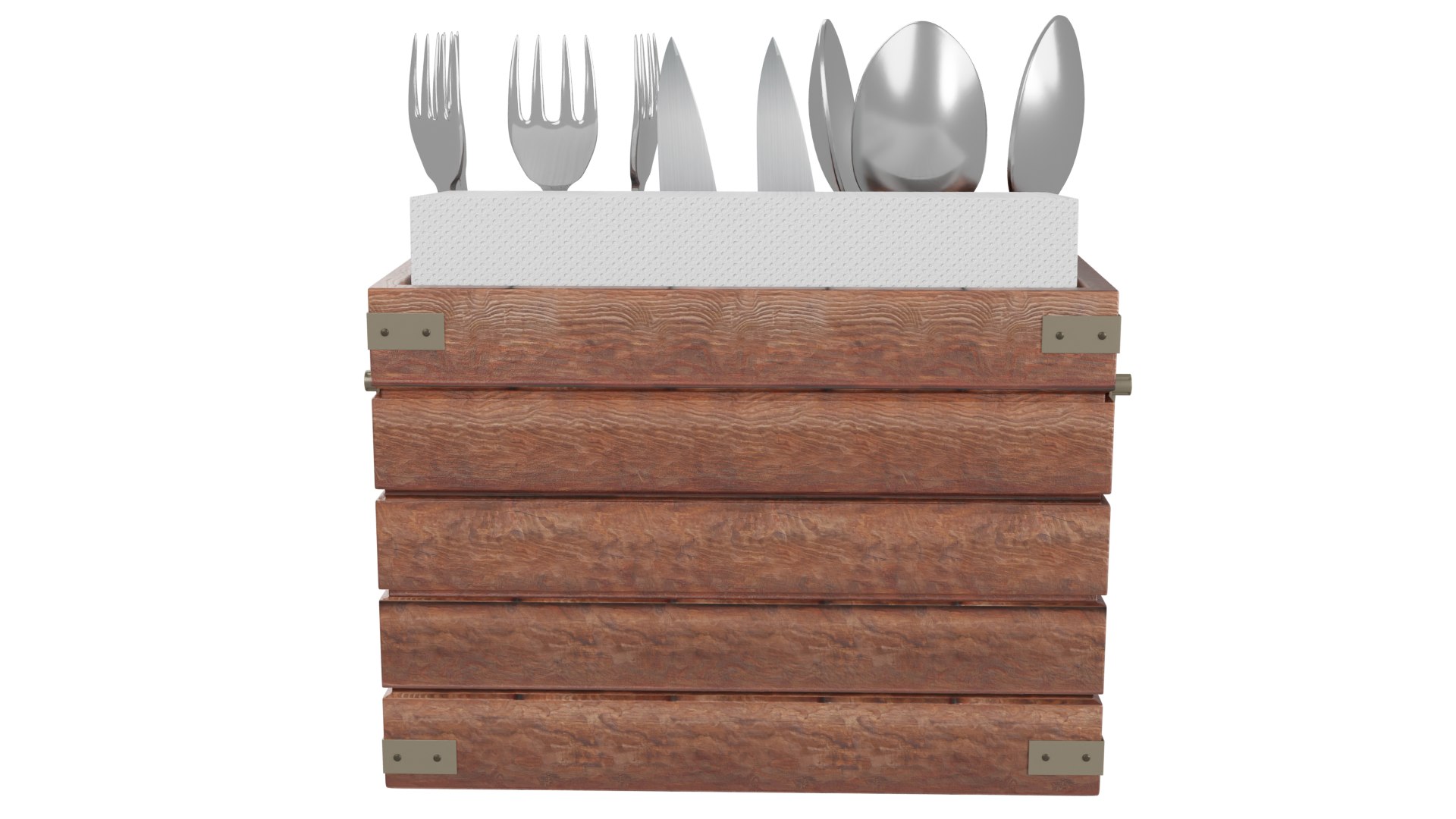 3D Utensil Box - TurboSquid 2233266