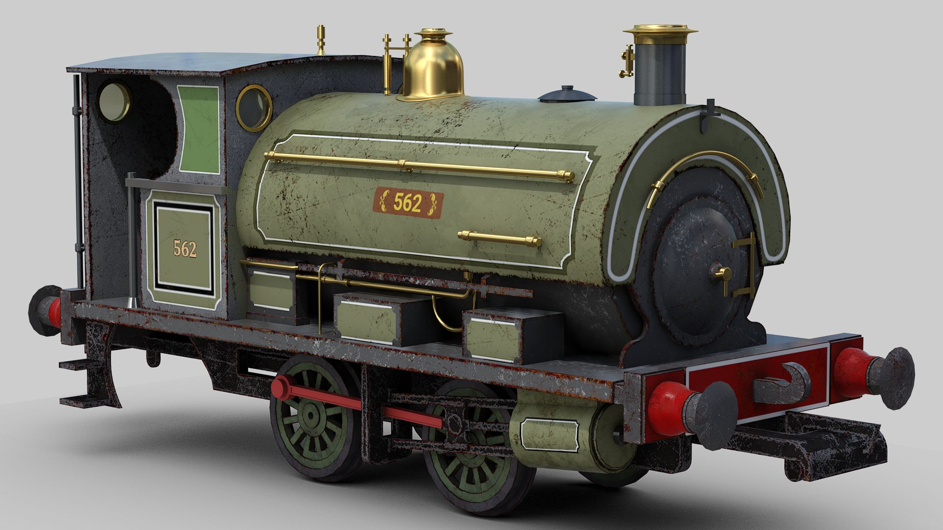 3D model Peckett W4 Locvomotive - TurboSquid 1827996