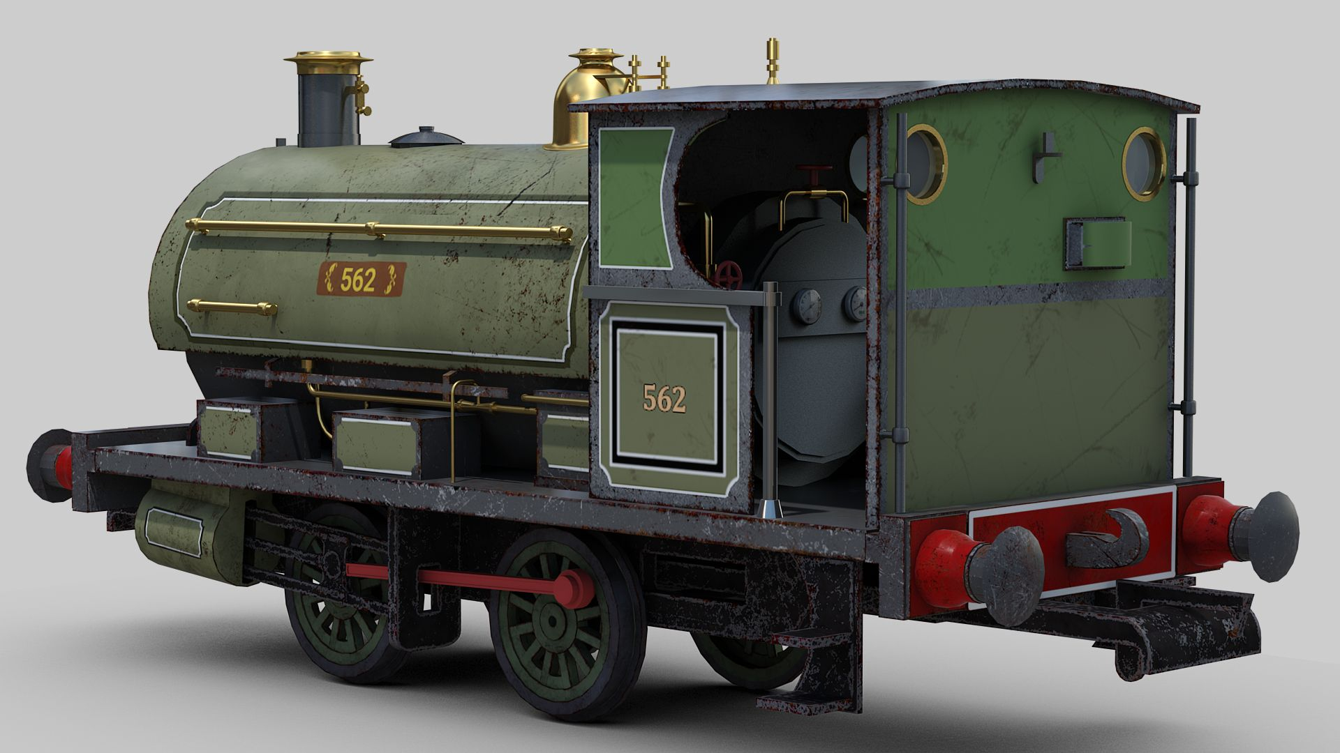 3D model Peckett W4 Locvomotive - TurboSquid 1827996
