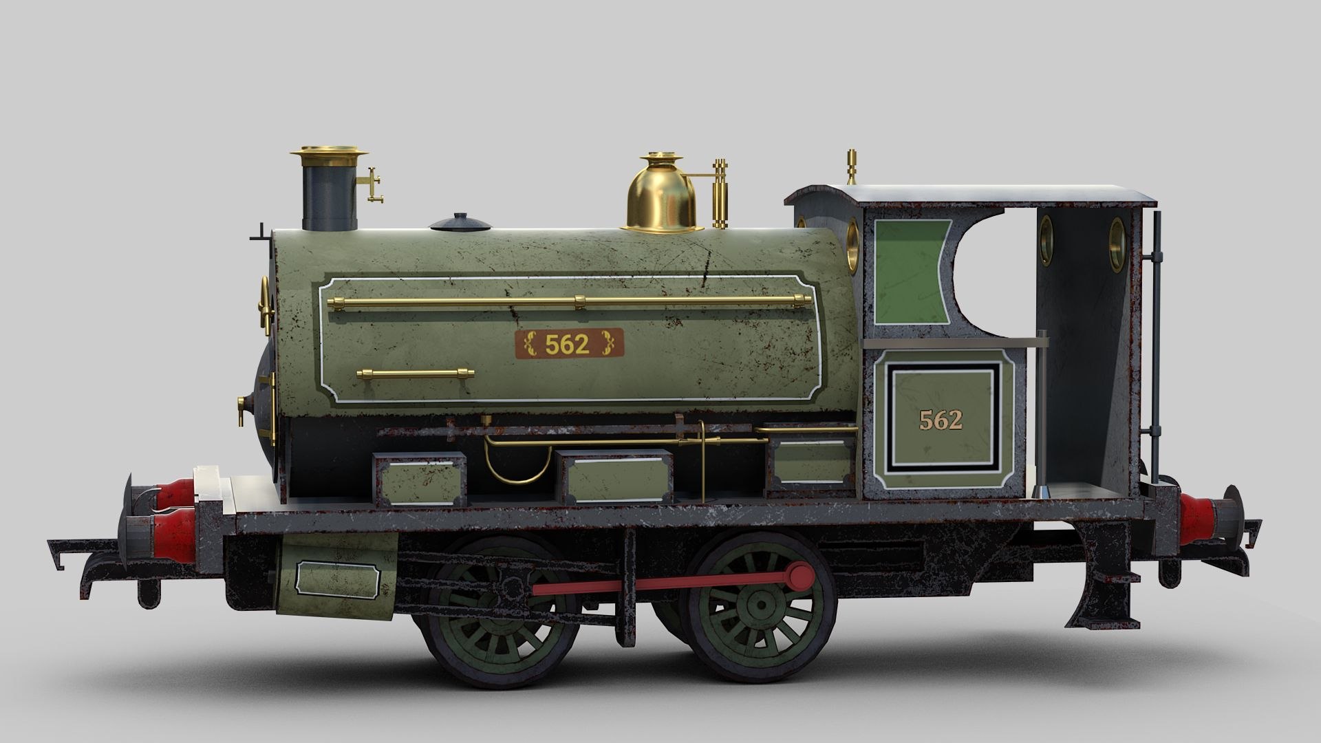 3D Model Peckett W4 Locvomotive - TurboSquid 1827996