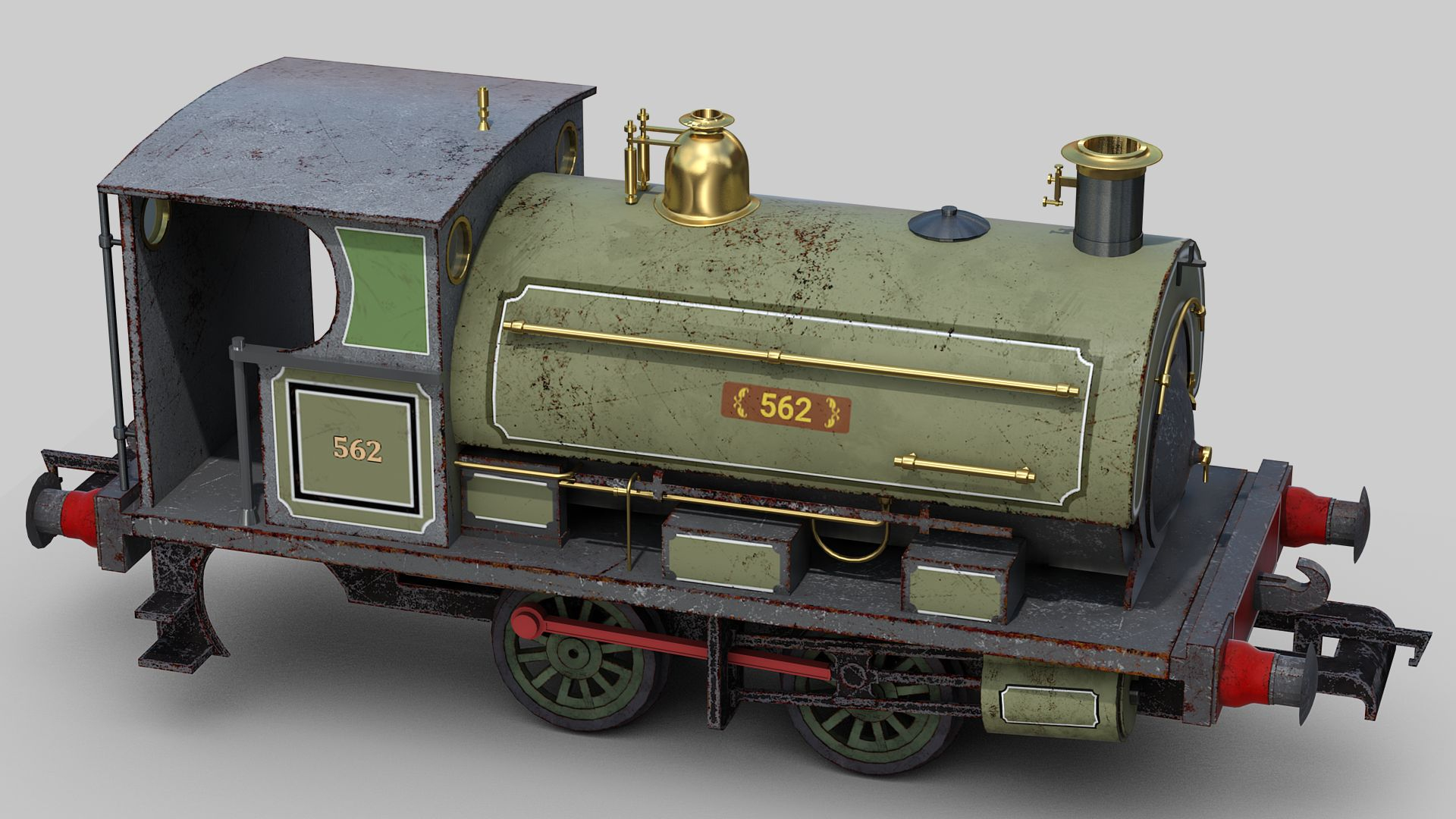 3D model Peckett W4 Locvomotive - TurboSquid 1827996