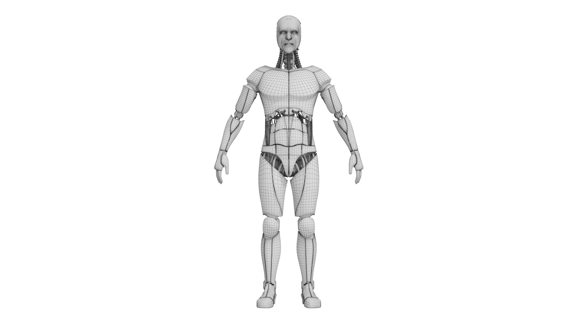 Cyborg Model - TurboSquid 2031431