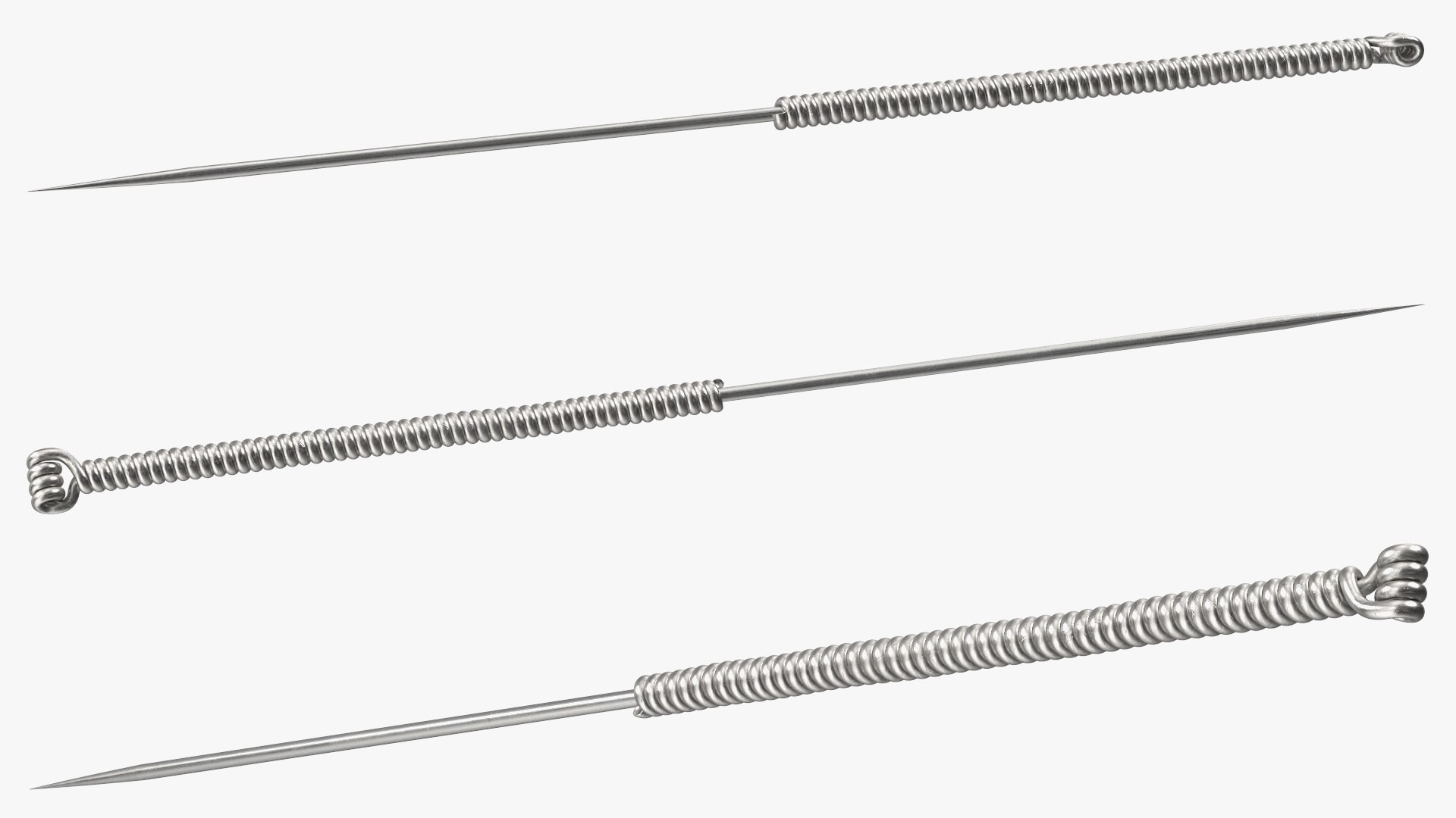 3D Small Acupuncture Needle Silver Model - TurboSquid 2215324