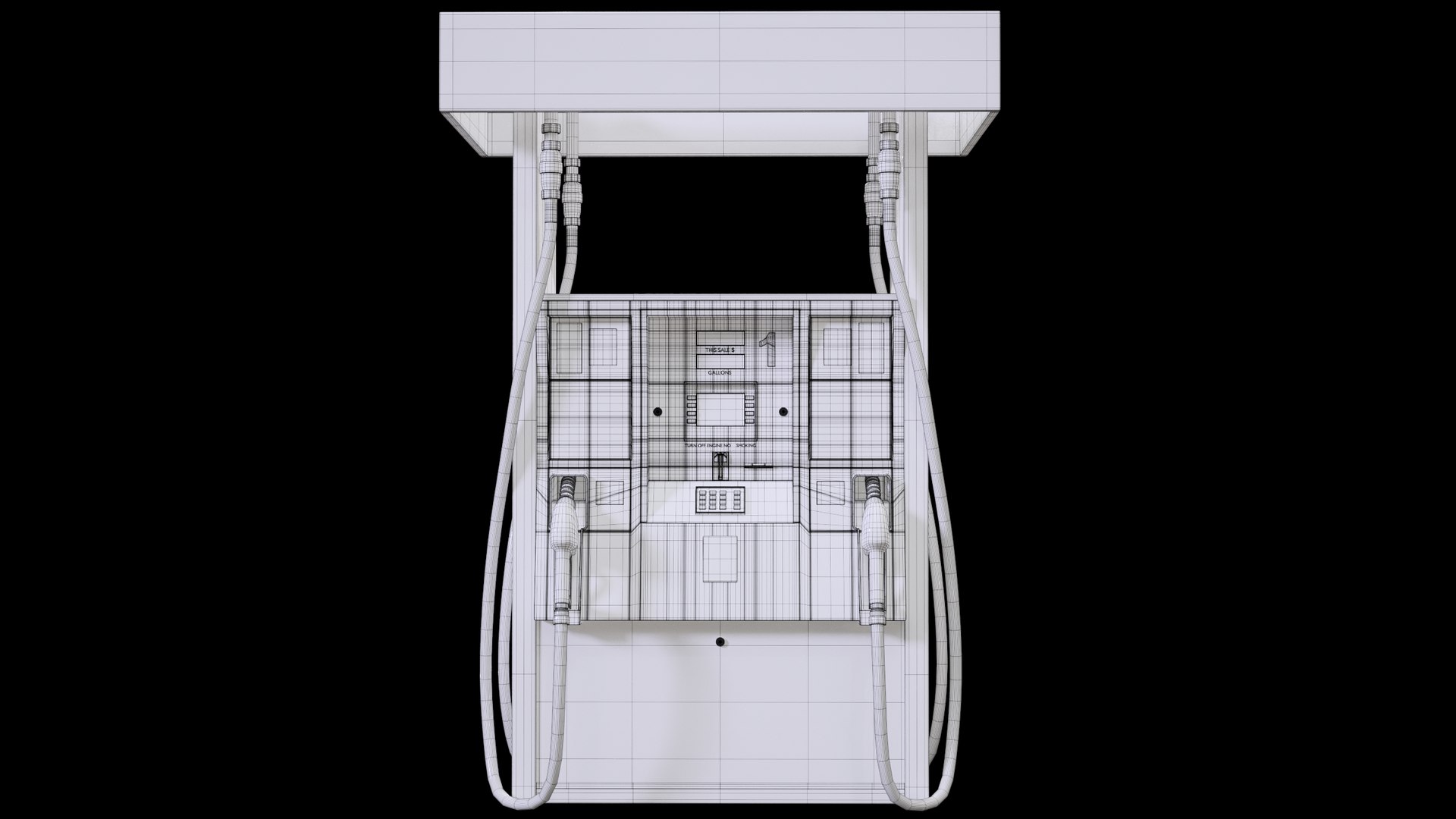 3D Fuel Dispenser Model - TurboSquid 1798213