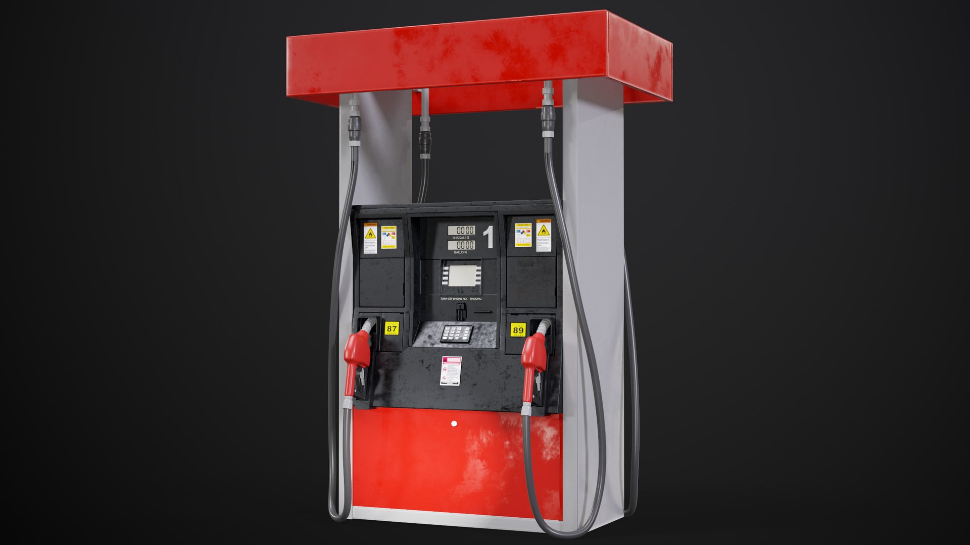 3D Fuel Dispenser model - TurboSquid 1798213