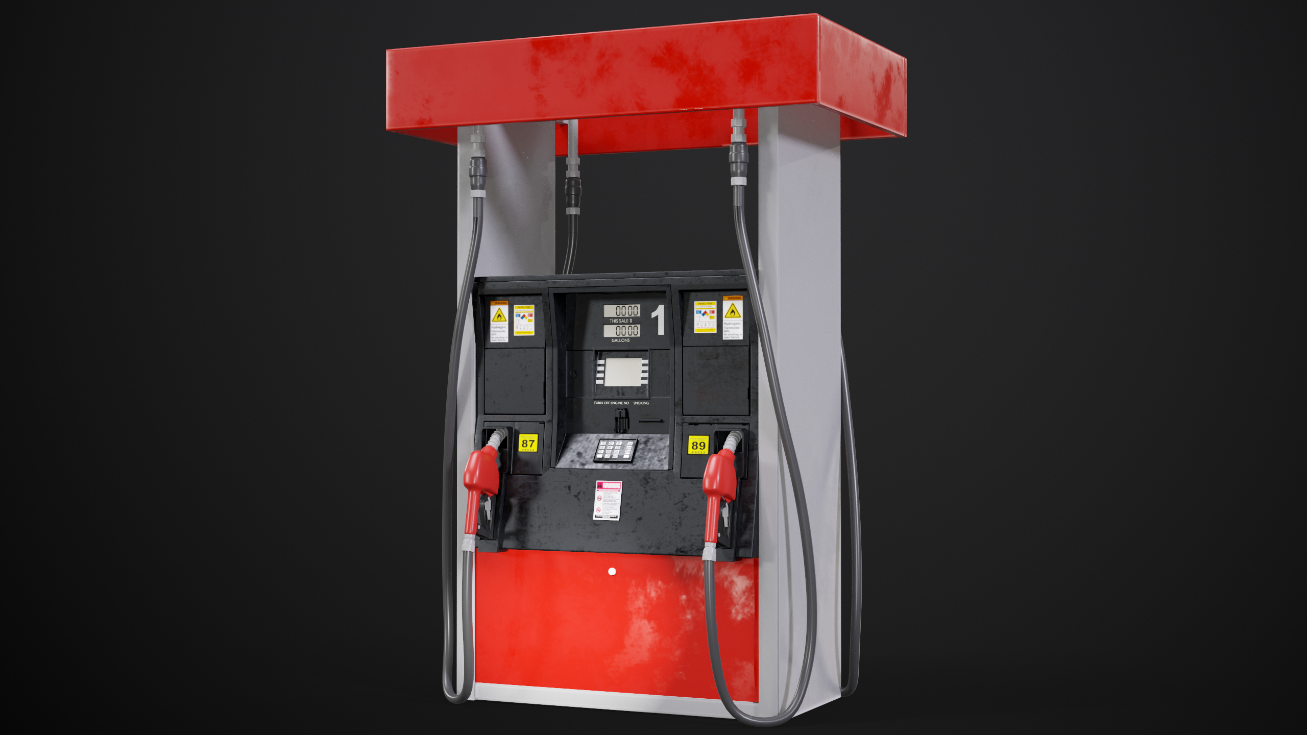 3D Fuel Dispenser model - TurboSquid 1798213