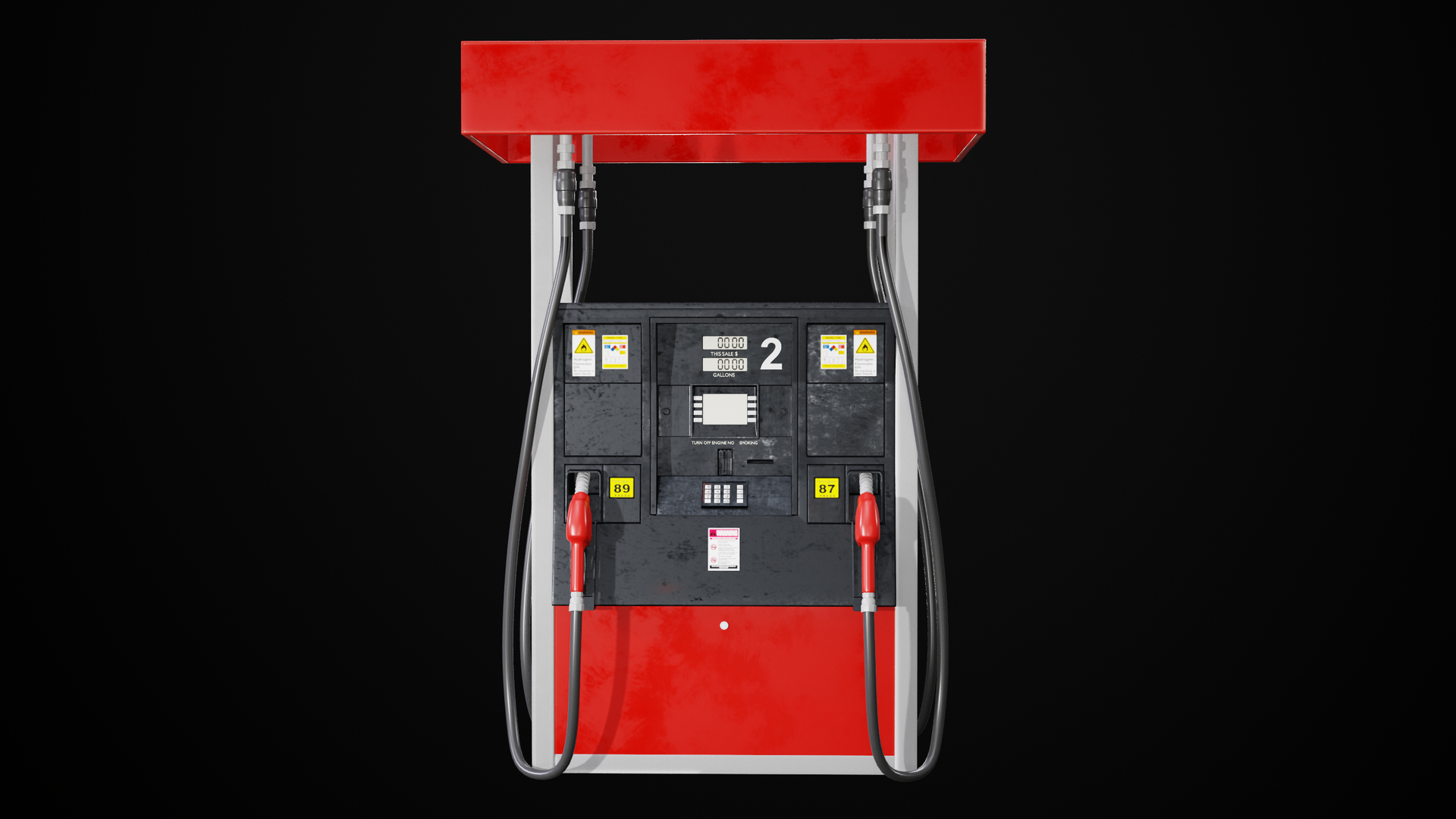3D Fuel Dispenser Model - TurboSquid 1798213