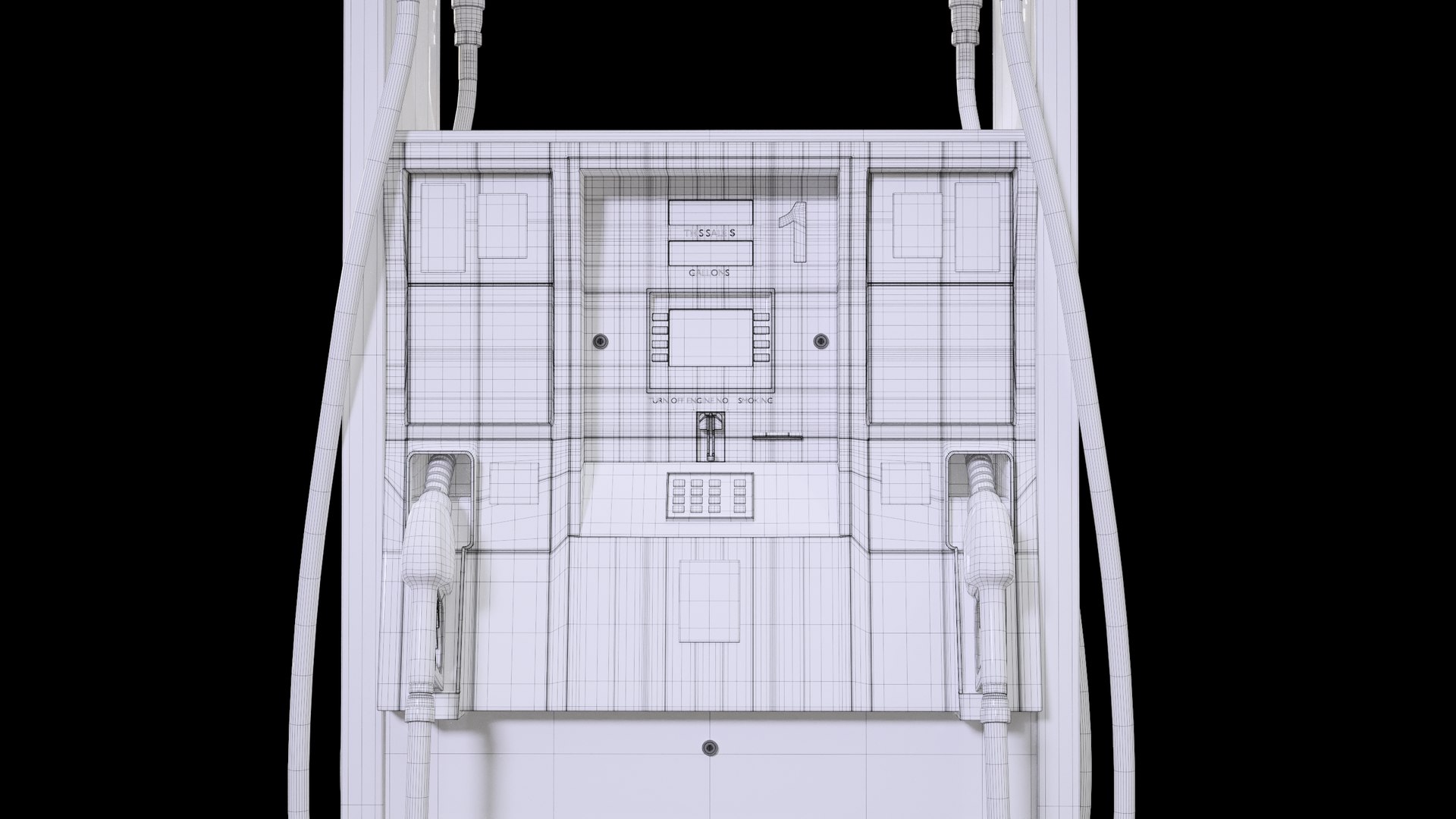 3D Fuel Dispenser Model - TurboSquid 1798213