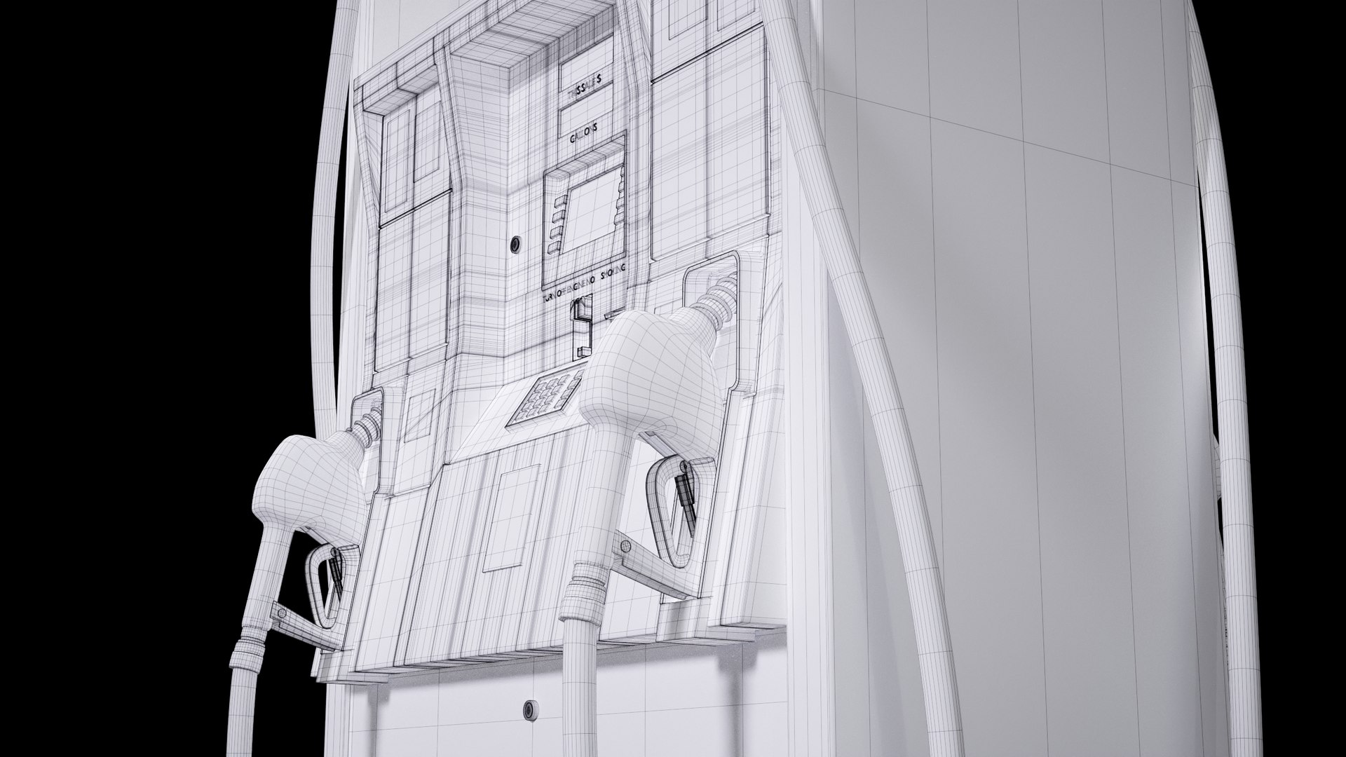 3D Fuel Dispenser Model - TurboSquid 1798213