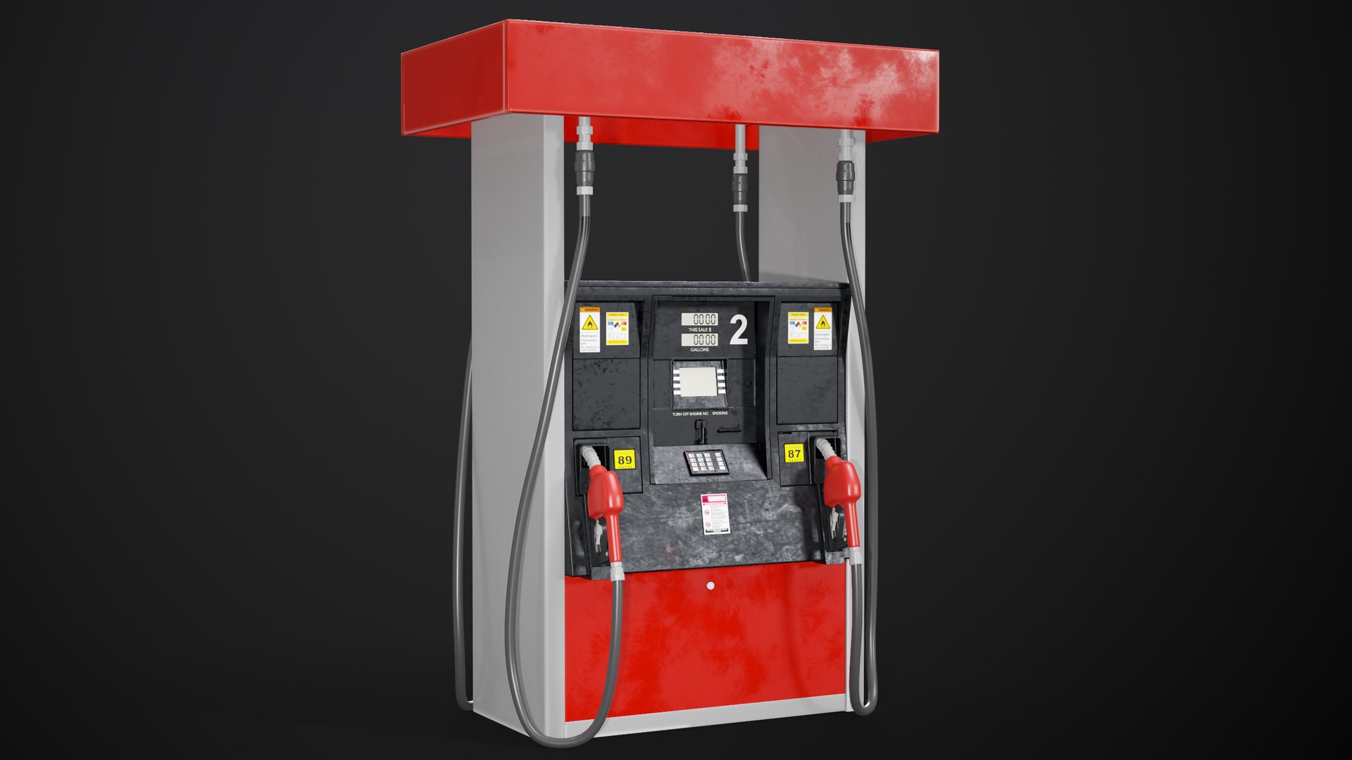 3D Fuel Dispenser Model - TurboSquid 1798213