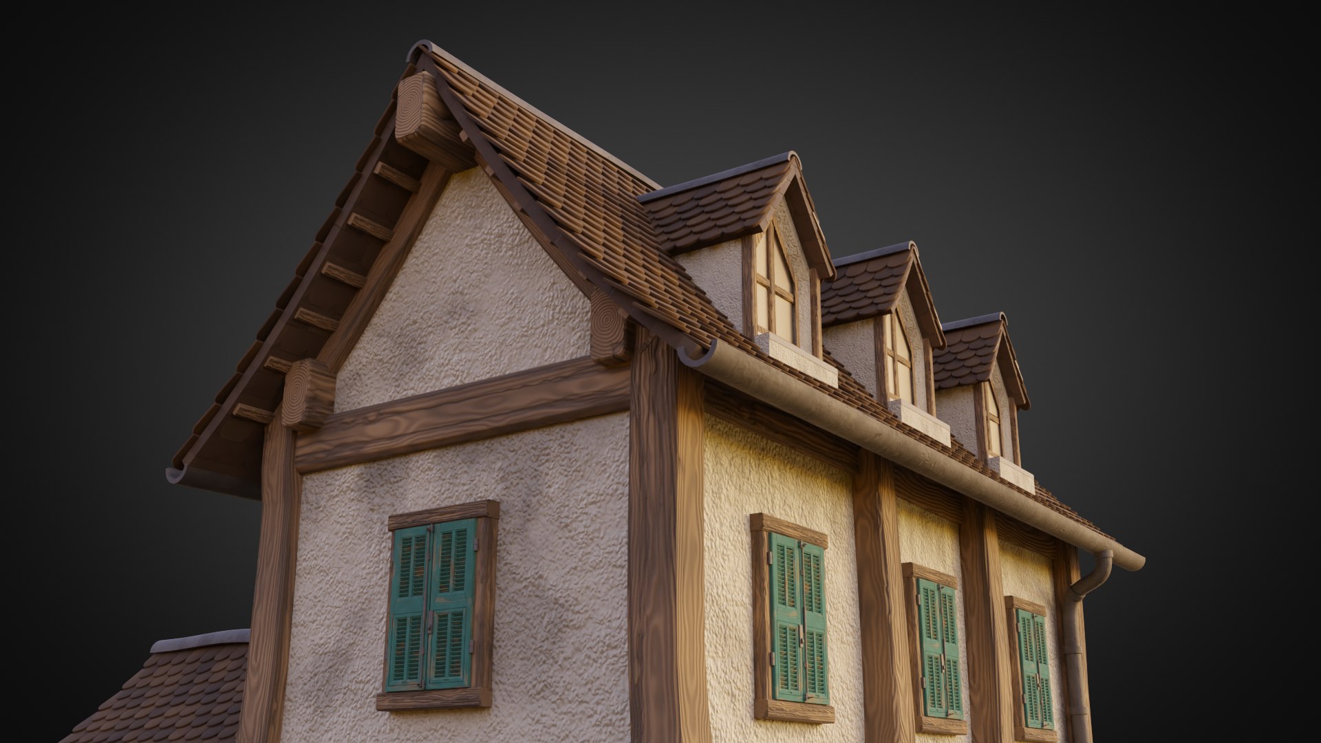 Stylized Old House 3D - TurboSquid 2113115