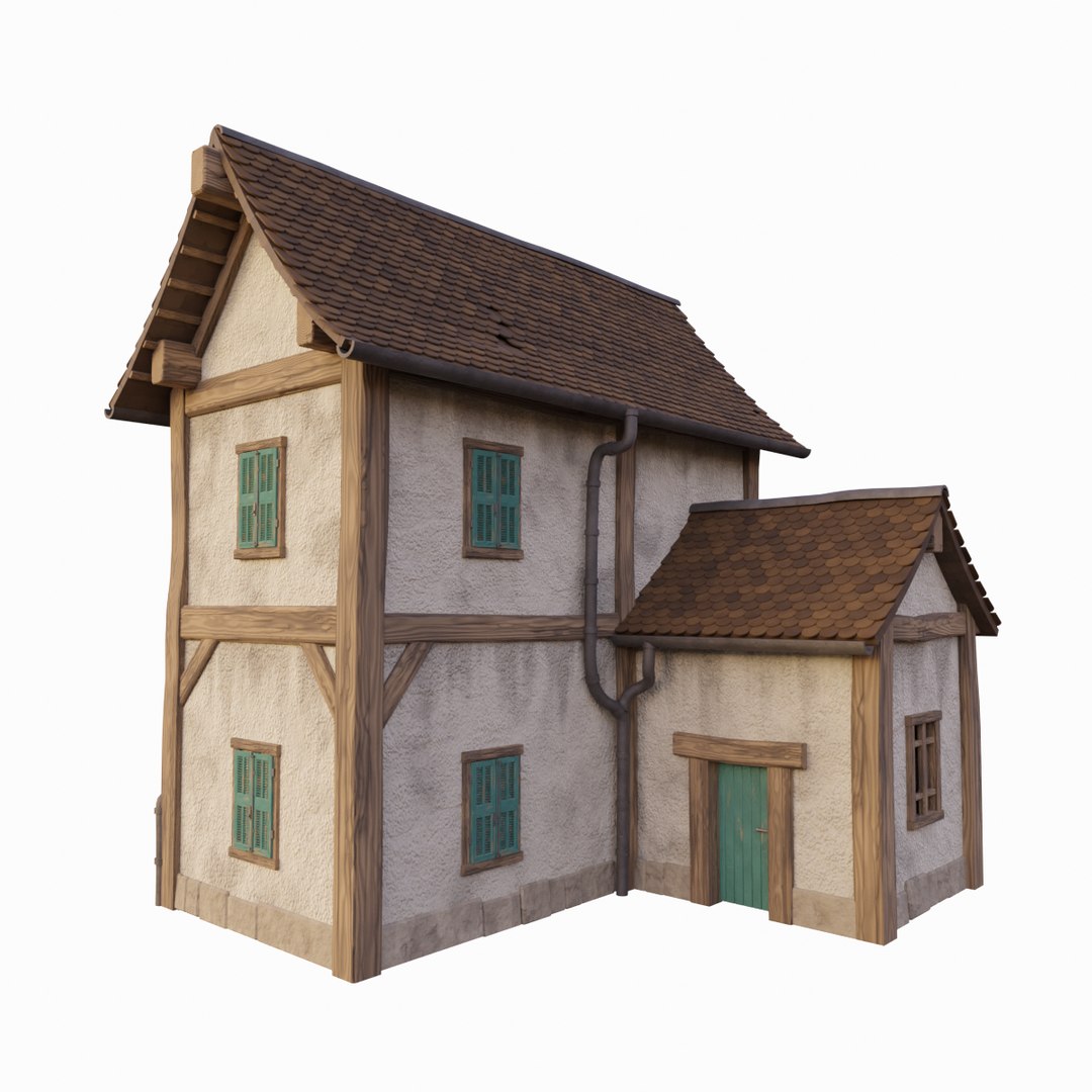 Stylized Old House 3D - TurboSquid 2113115