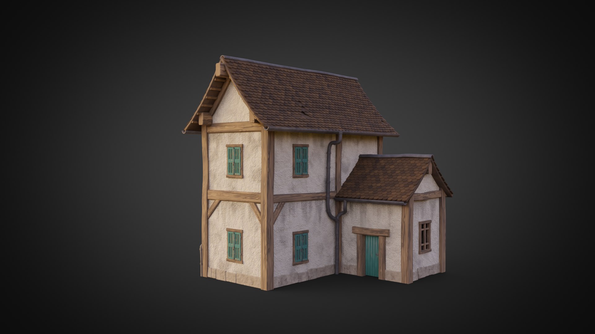 Stylized Old House 3D - TurboSquid 2113115
