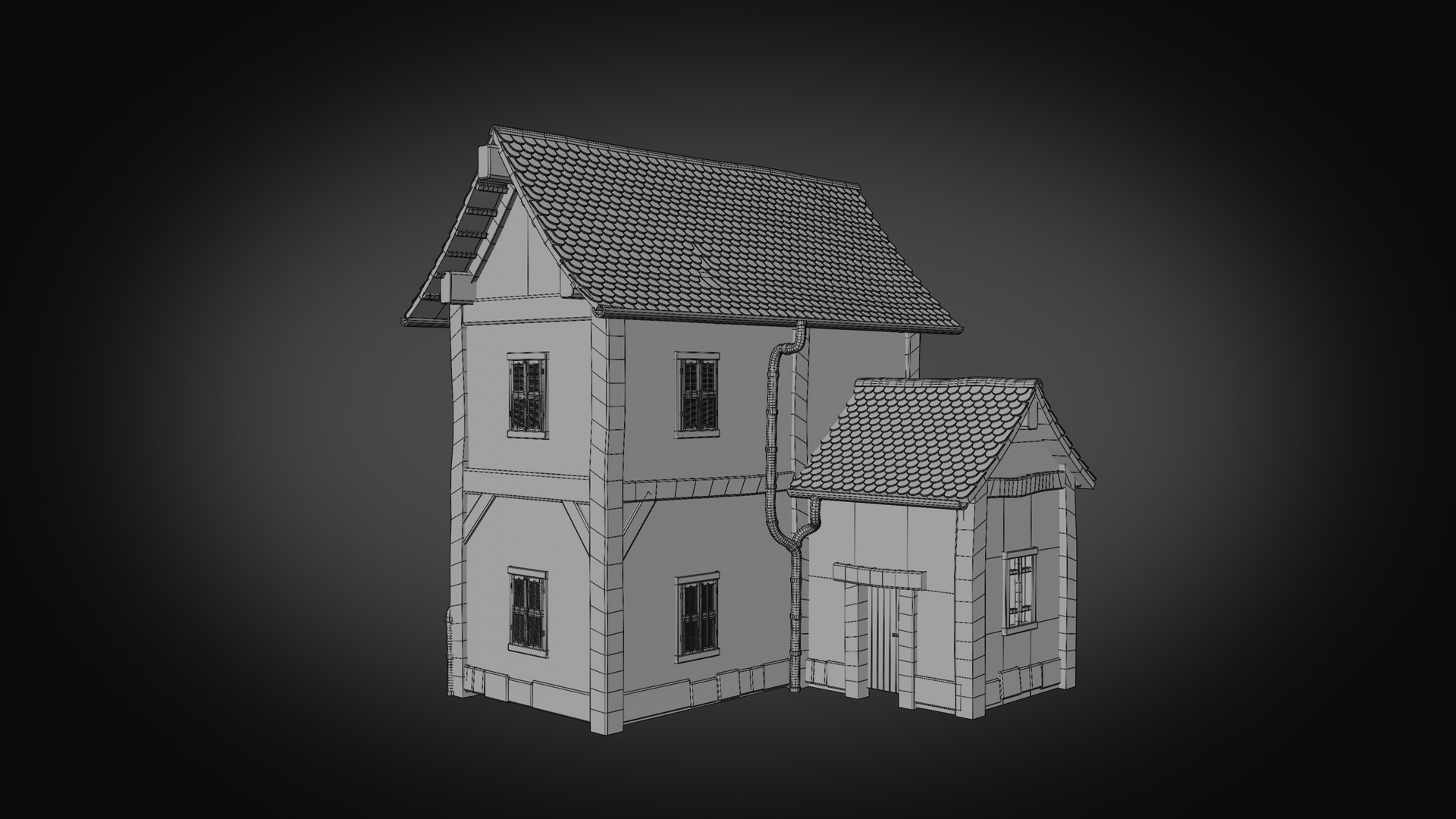 Stylized Old House 3D - TurboSquid 2113115