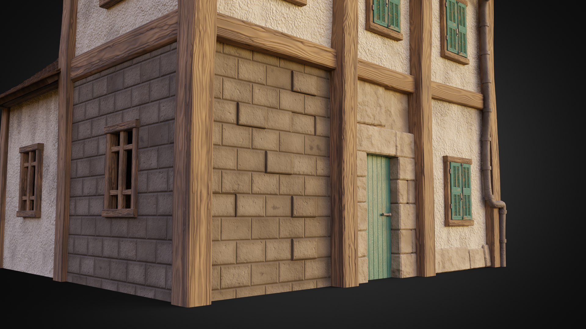 Stylized Old House 3D - TurboSquid 2113115