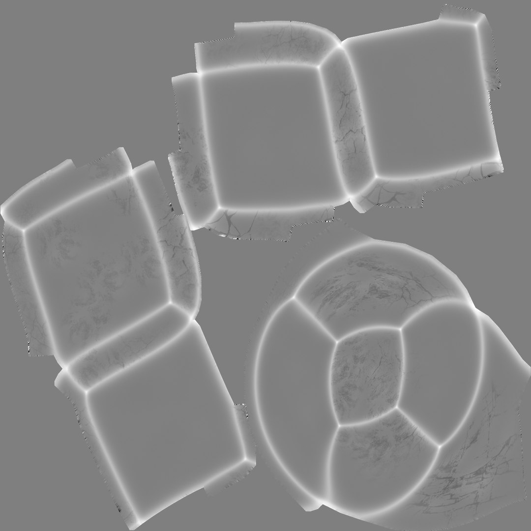 Plastic Sculpture Water 3d Model