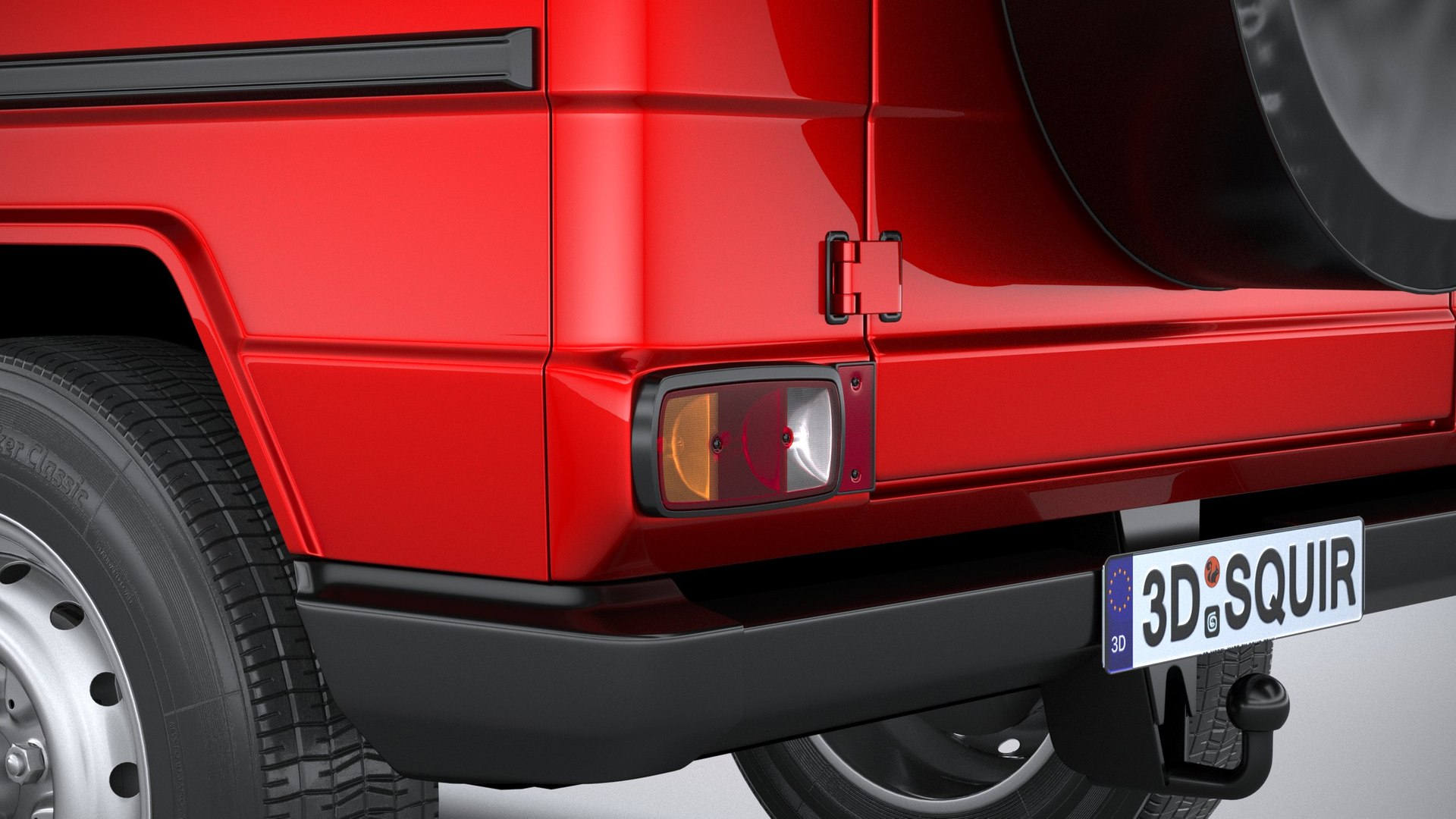 Mercedes-Benz G-Class W460 3door 1979 3D Model - TurboSquid 2254600