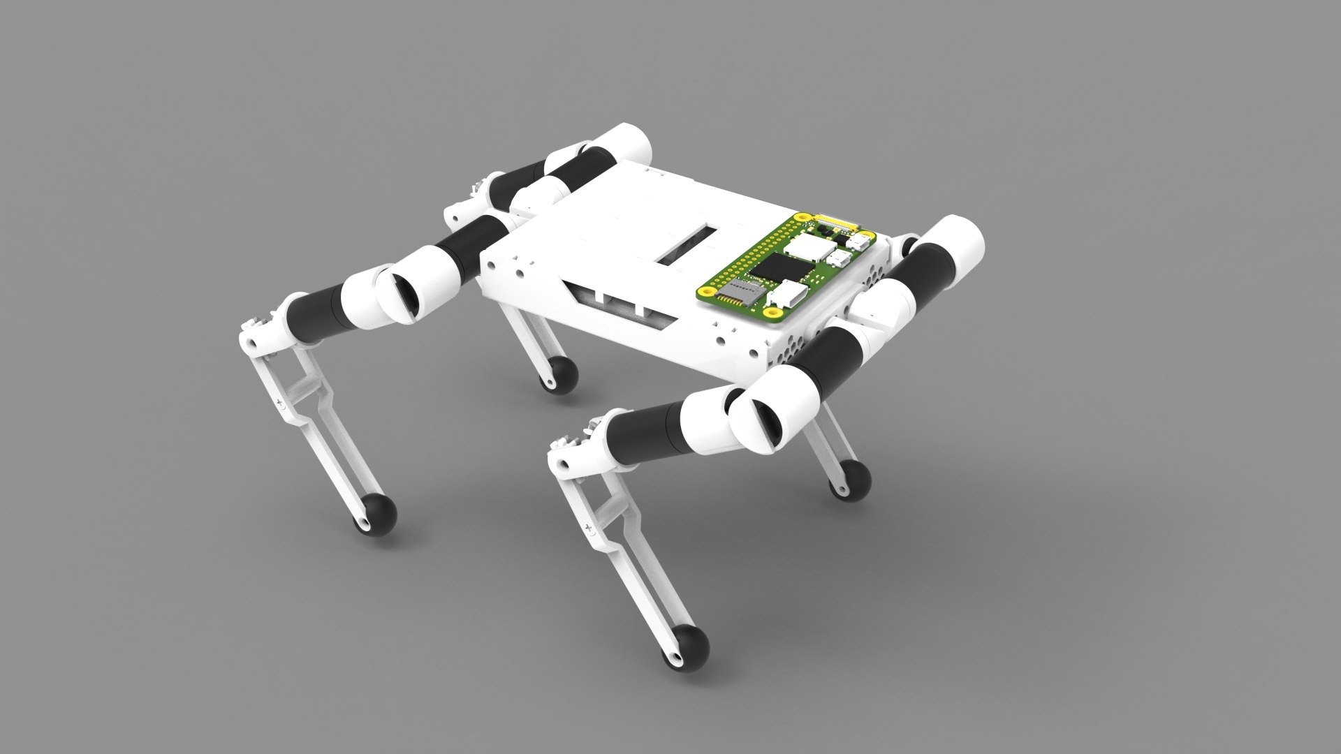 3D Quadruped Robot - TurboSquid 2231545