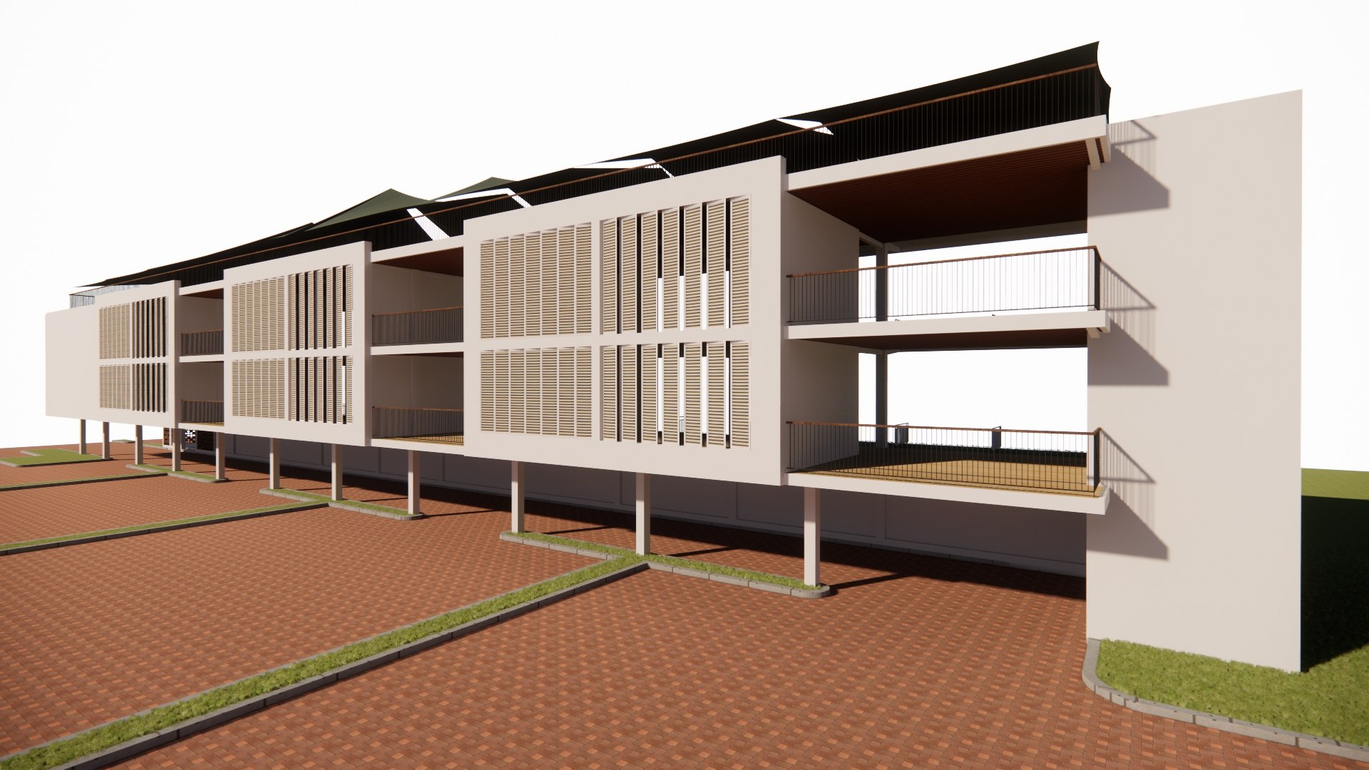 3D Driving Range Golf Model - TurboSquid 1983836