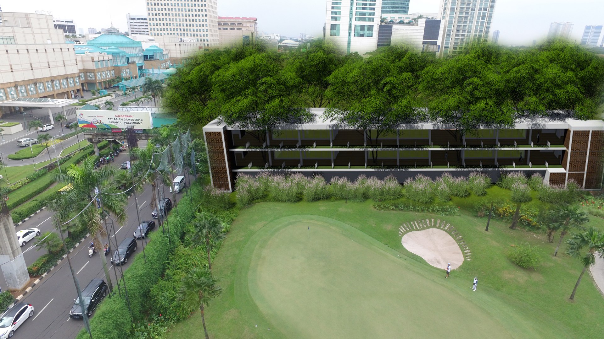 3D Driving Range Golf Model - TurboSquid 1983836