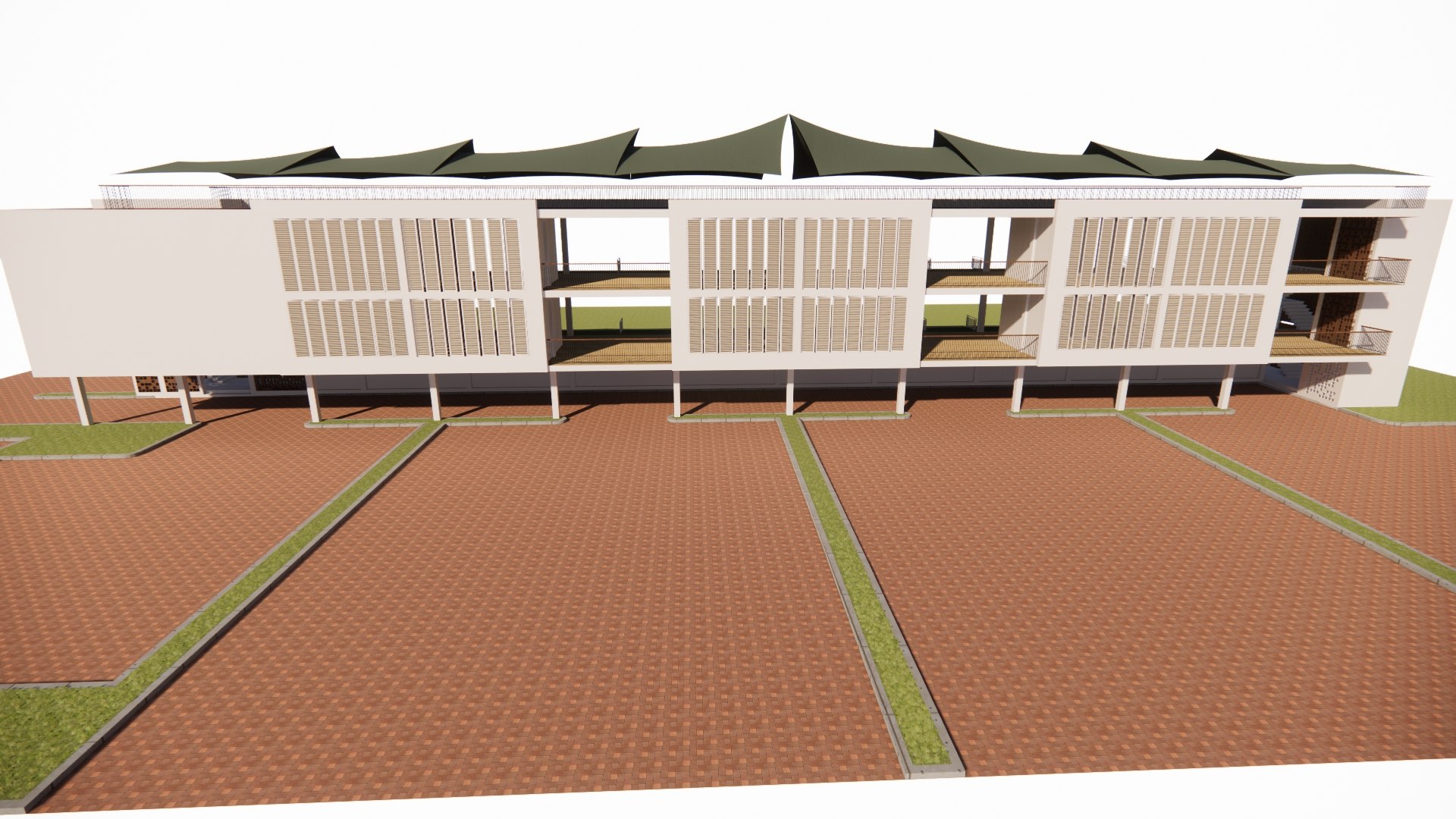 3D Driving Range Golf Model - TurboSquid 1983836