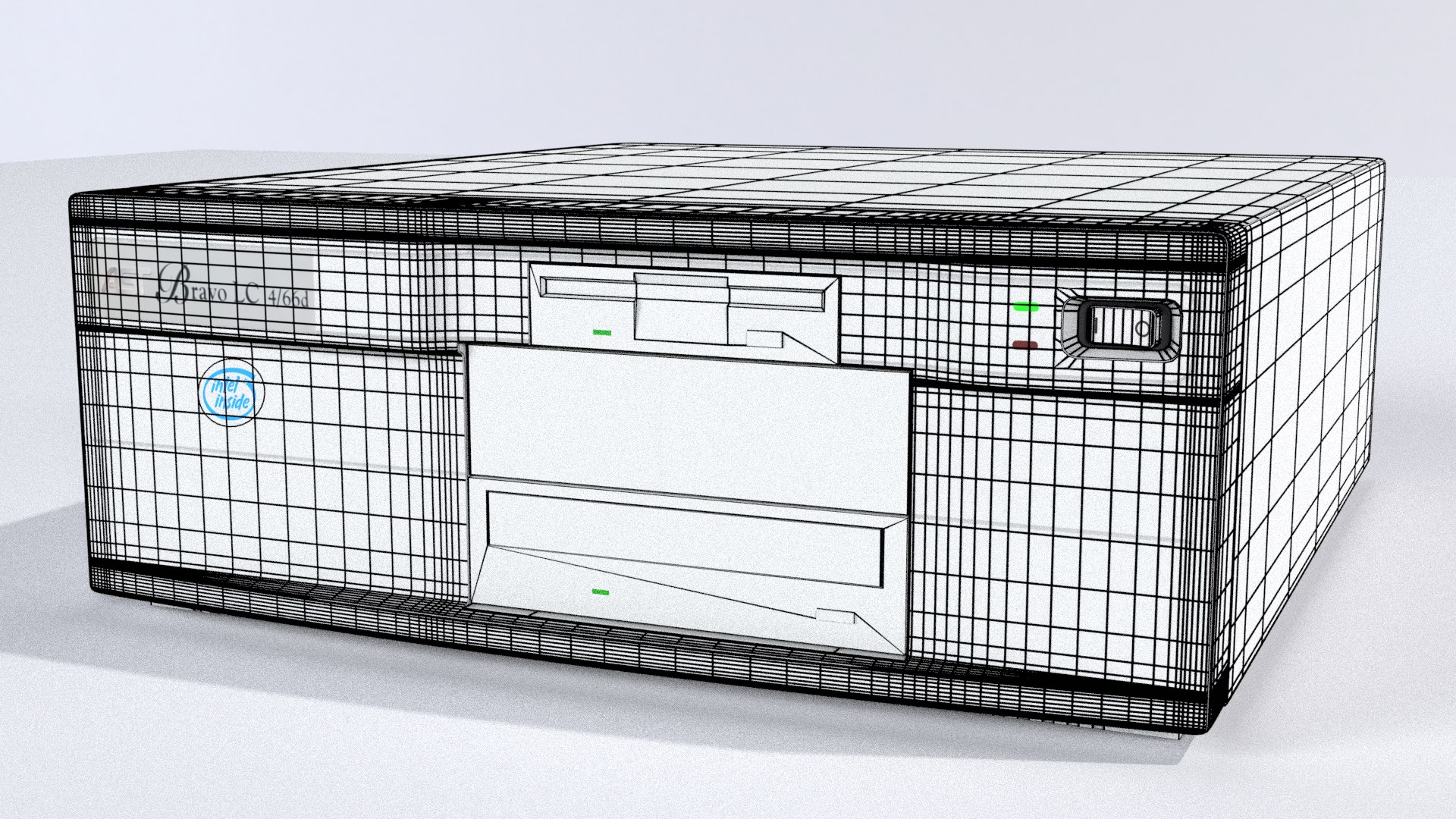 3D model AST Bravo LC - 486 PC - TurboSquid 1806438